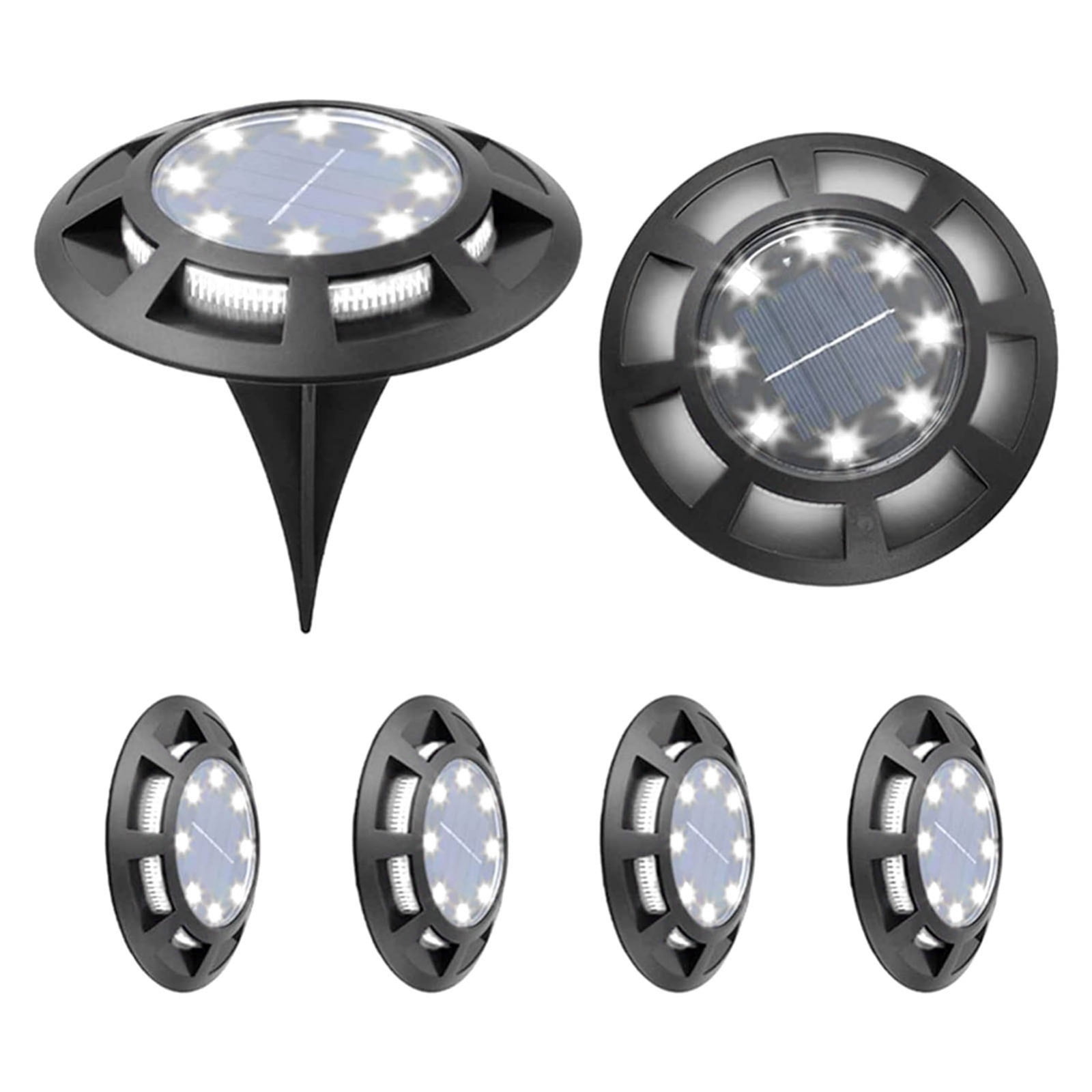 TACILIP Patio Decor, 5X5 In Ground LED Lights Landscapes Lights Outdoor ...