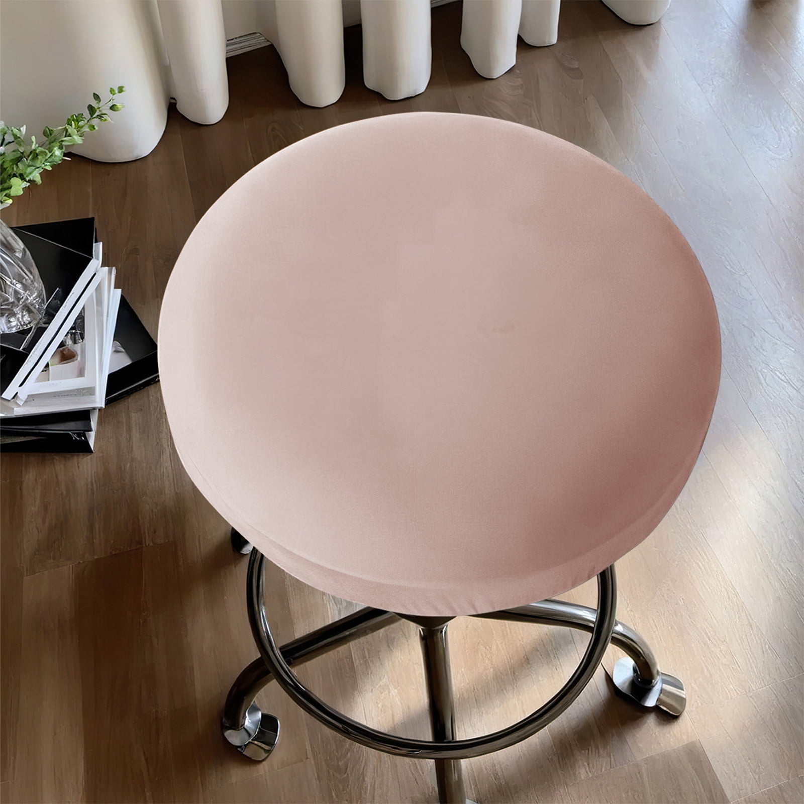 TACILIP Round Stool Seat Cover, 9.8-13.8Inch High Elastic Bar Stool ...