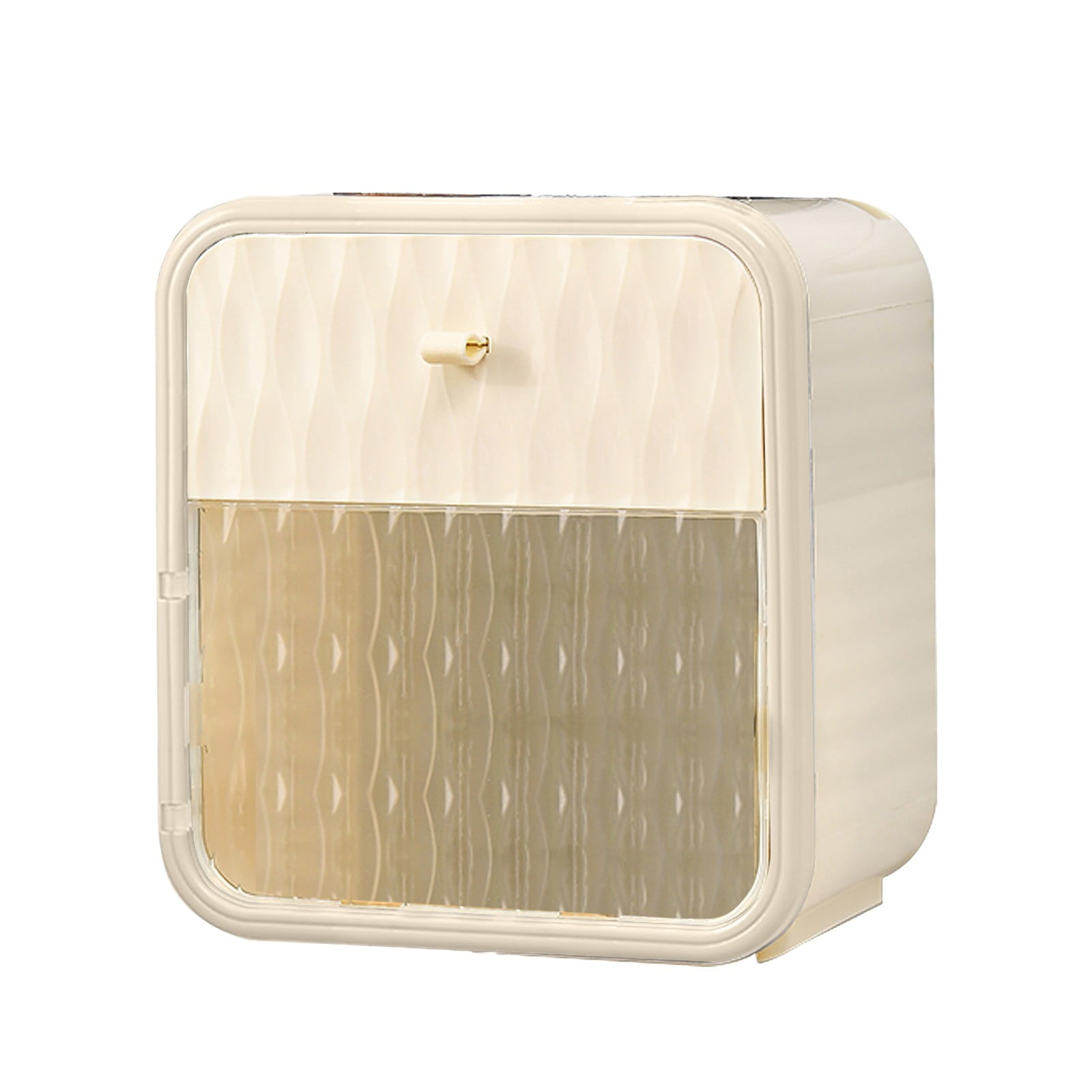 TACILIP Toilet Tissue Box Toilet Paper Box Wall Mounted Non Perforated ...