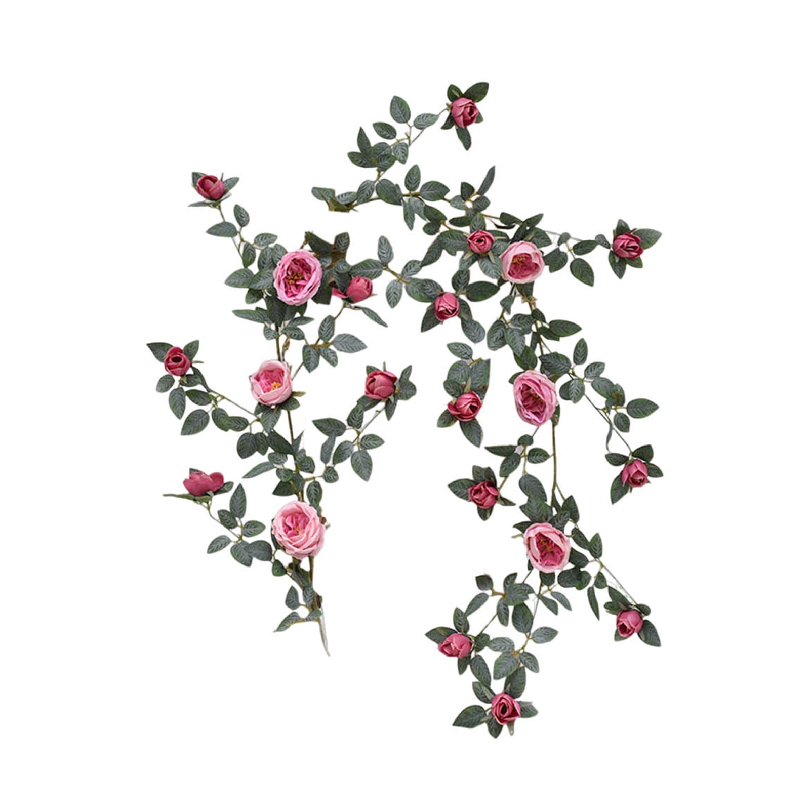 TACILIP Wedding Decor, Artificial Rose Cane Ceiling Pipe Rattan ...