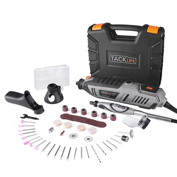 TACKLIFE Rotary Tool 200W Variable Speed with 170 Accessories-RTD36AC ...