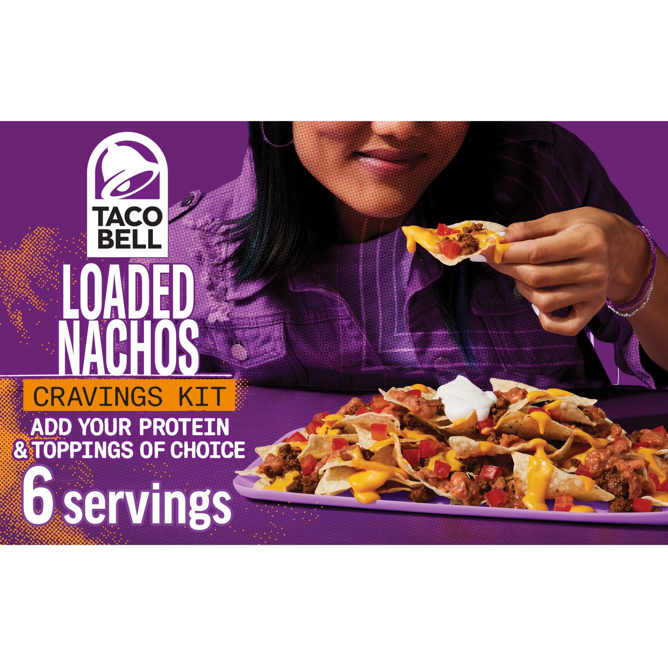 Taco Bell Loaded Nachos Cravings Kit, 12.8 oz Box - Walmart.com