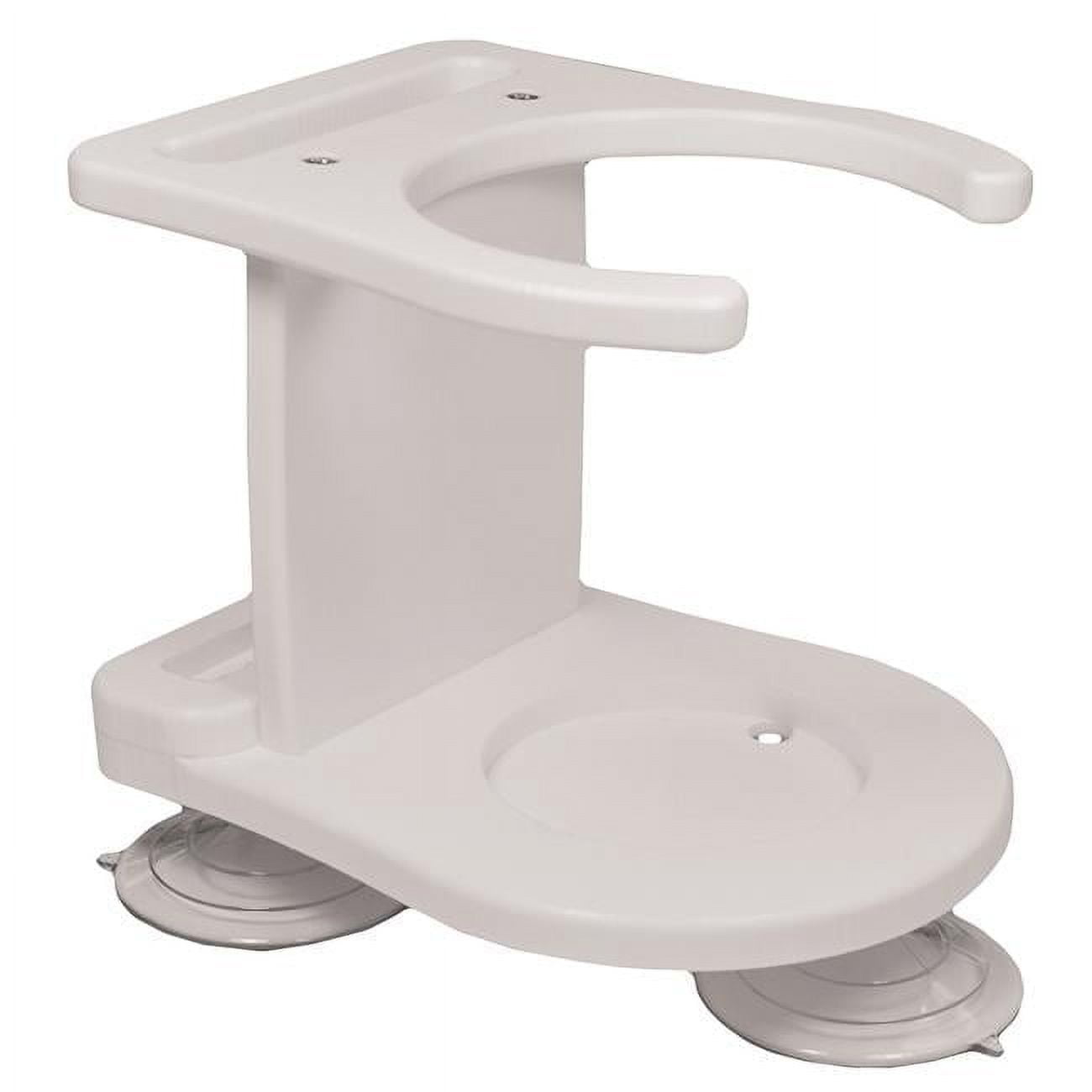 TACO Marine P01-2010W One-Tumbler Poly Holder - White - Walmart.com