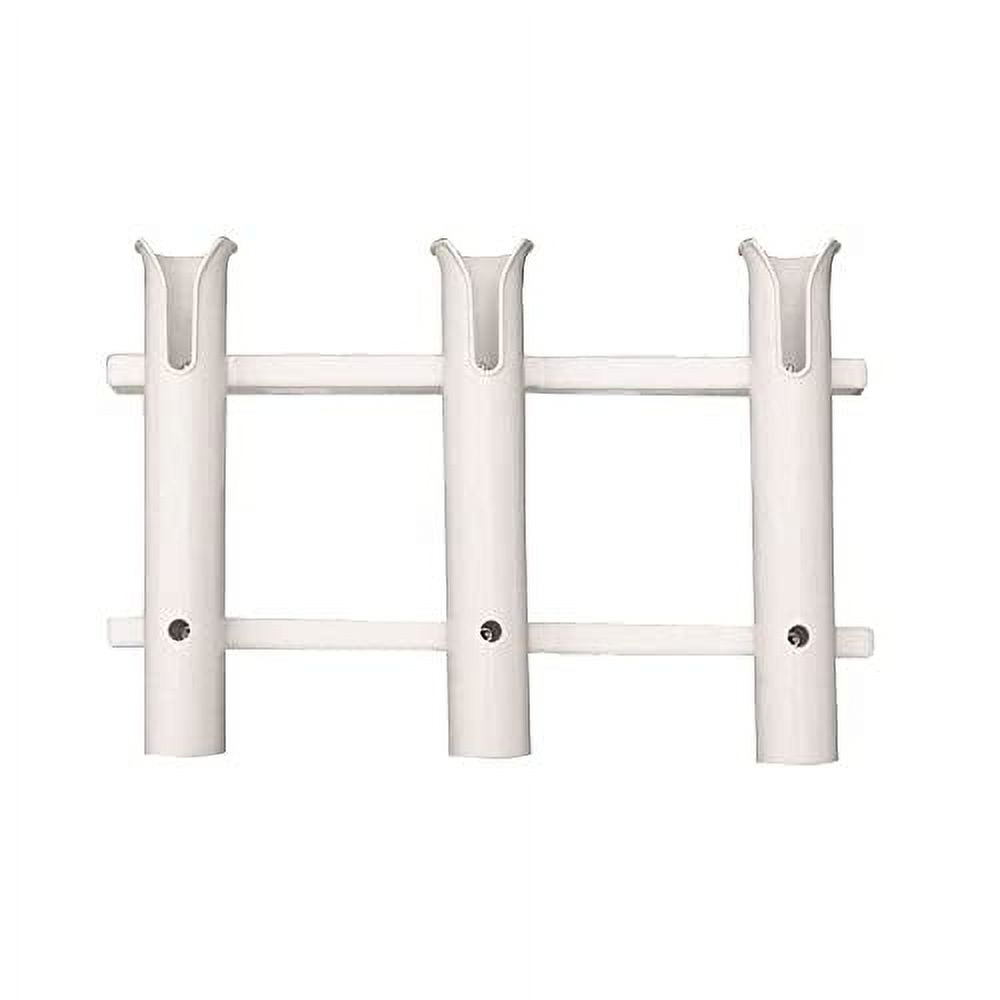 TACO Metals 3-Rod Deluxe Rod Rack,White - Walmart.com