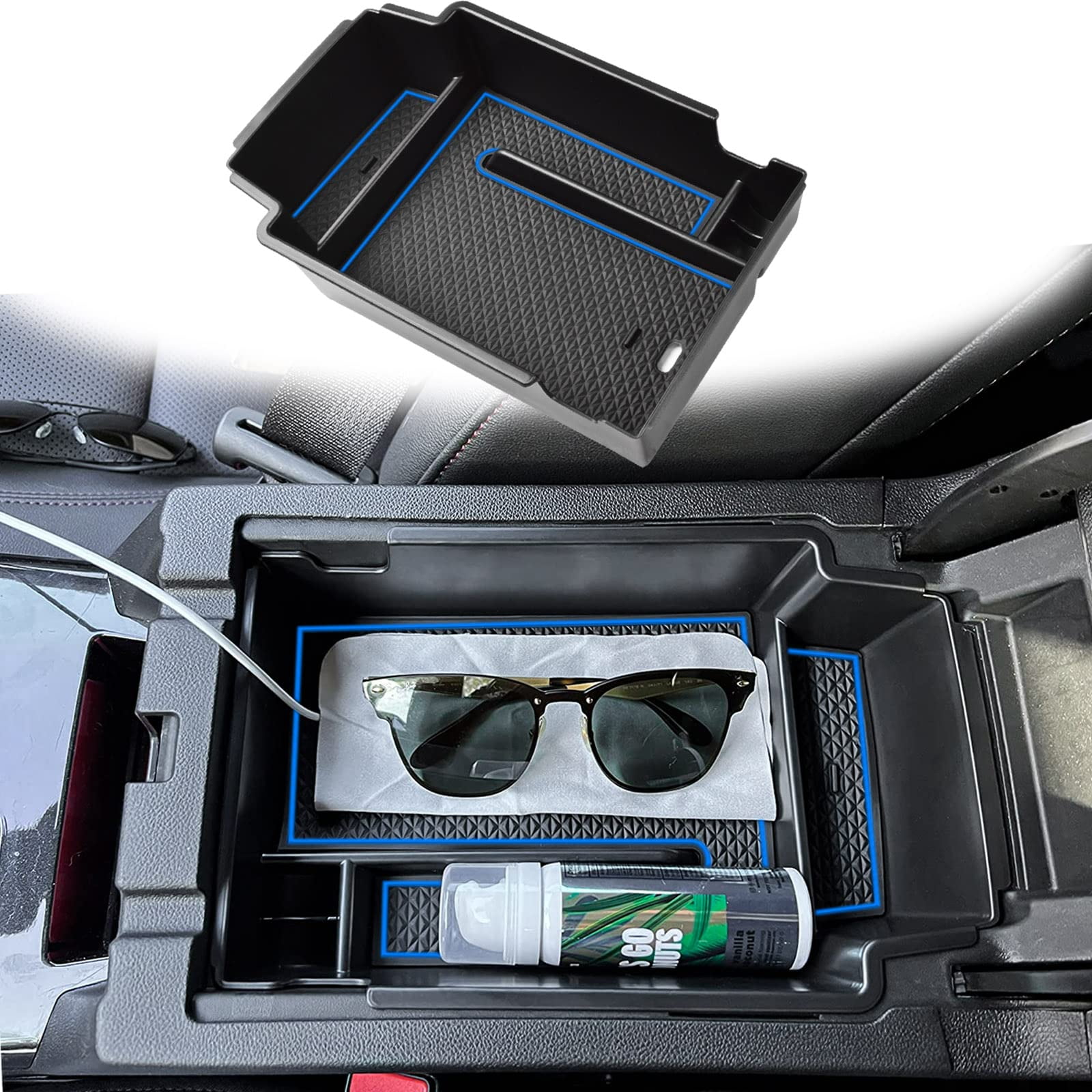 TACOBRO Blazer Center Console DC20 Organizer Compatible with Chevrolet ...