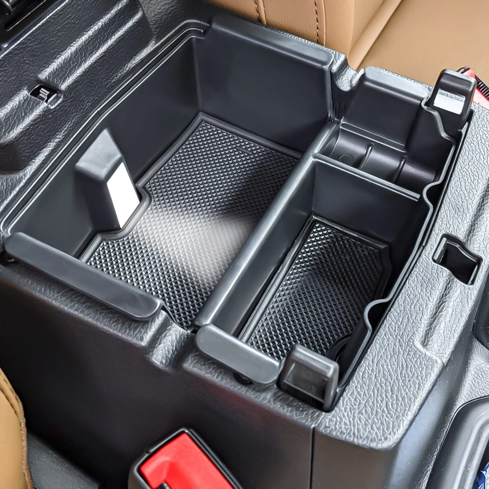 TACOBRO Center Console Organizer Compatible with Jeep Wrangler JL and ...