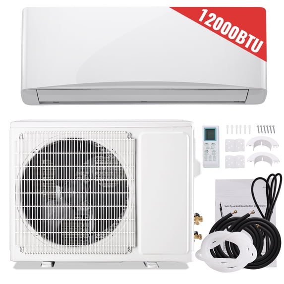TACOOL 12000BTU Mini Split Air Conditioner, 17 SEER2 115V Inverter ...