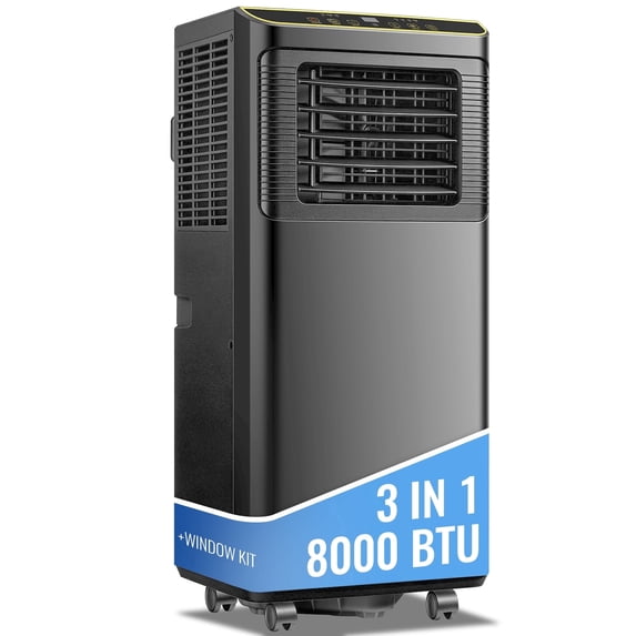 TACOOL 4400BTU(8000 ASHRAE) Portable Air Conditioner with Remote ...