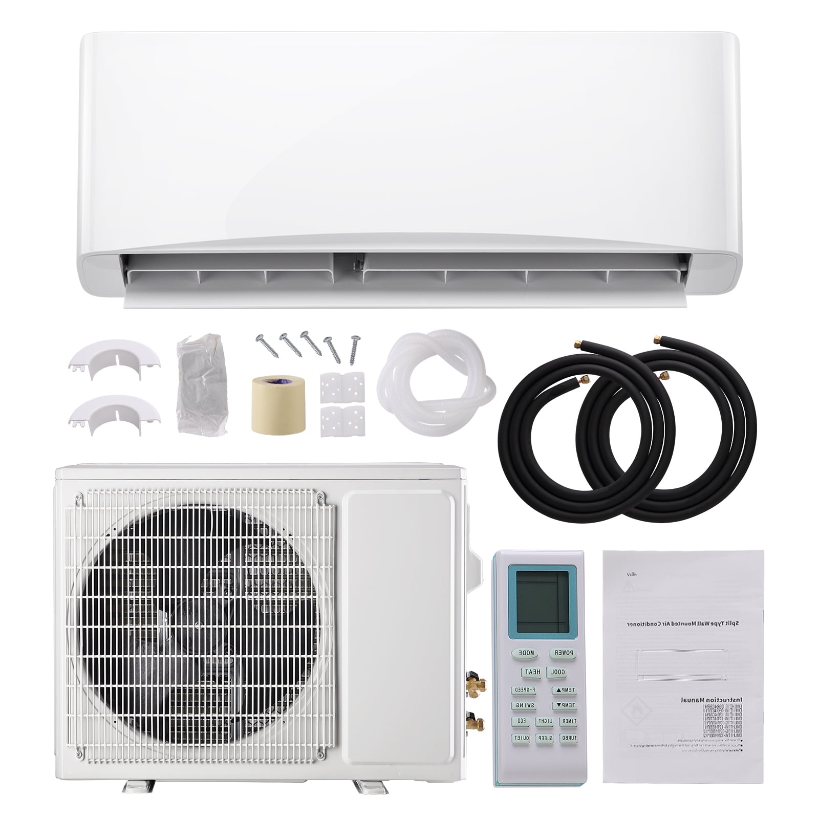 TACOOL Split Air Conditioner 12000BTU Mini Split Air Conditioner&Heater ...