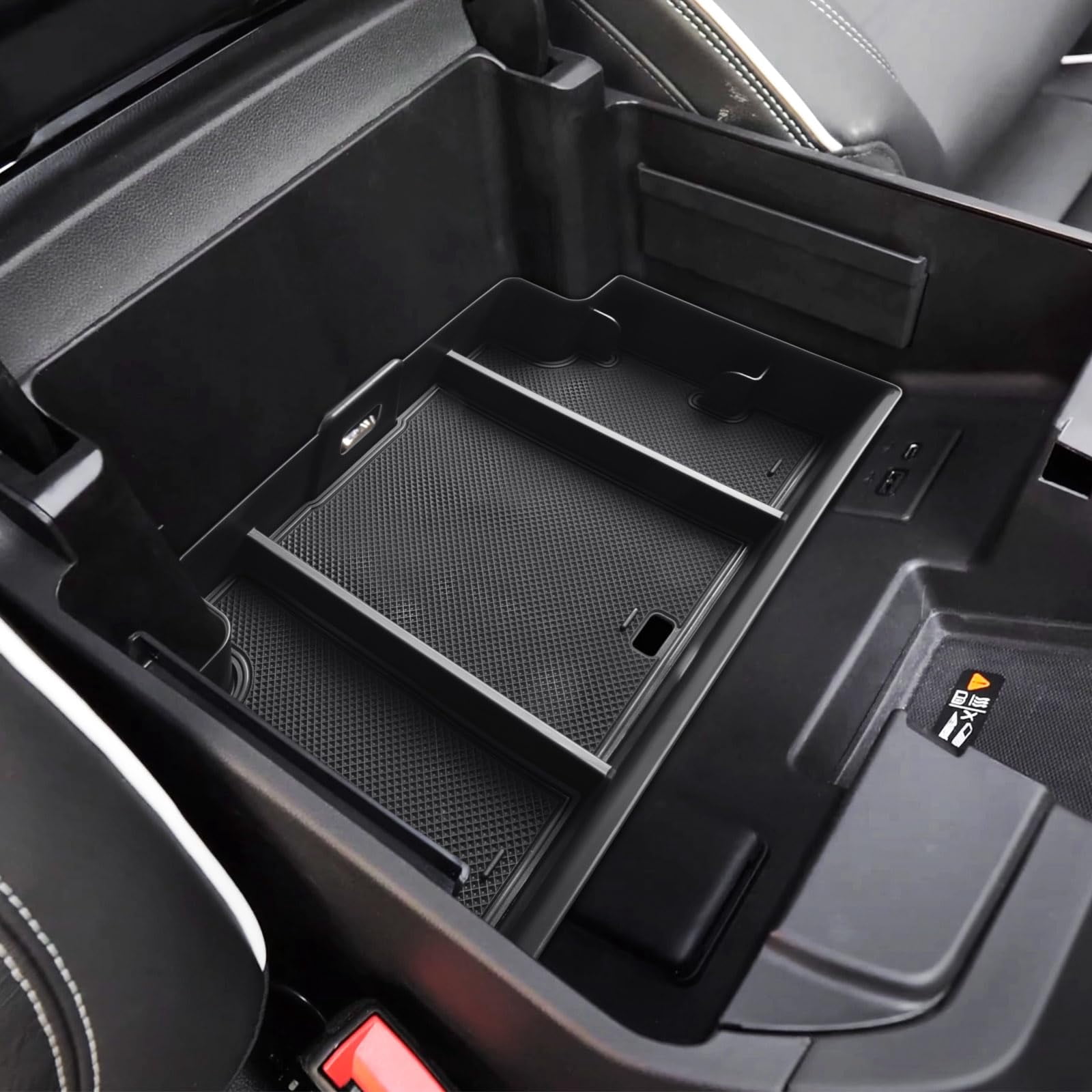 TACORBO Center Console Tray Compatible with Refreshed 2022-2024 ...