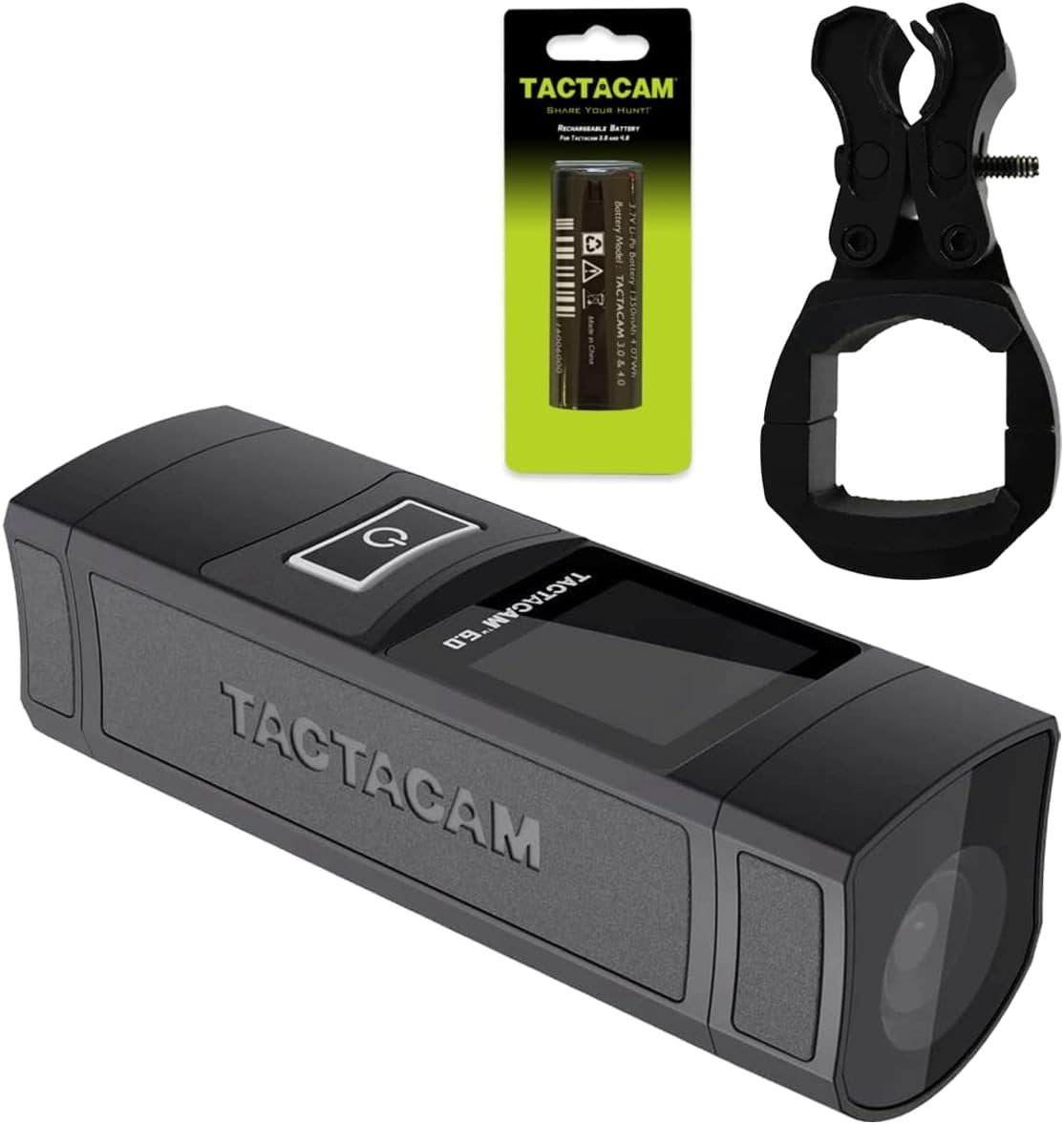 TACTACAM 6.0 Action Camera, 4k 60 FPS, 8X Zoom, Waterproof, Integrated ...
