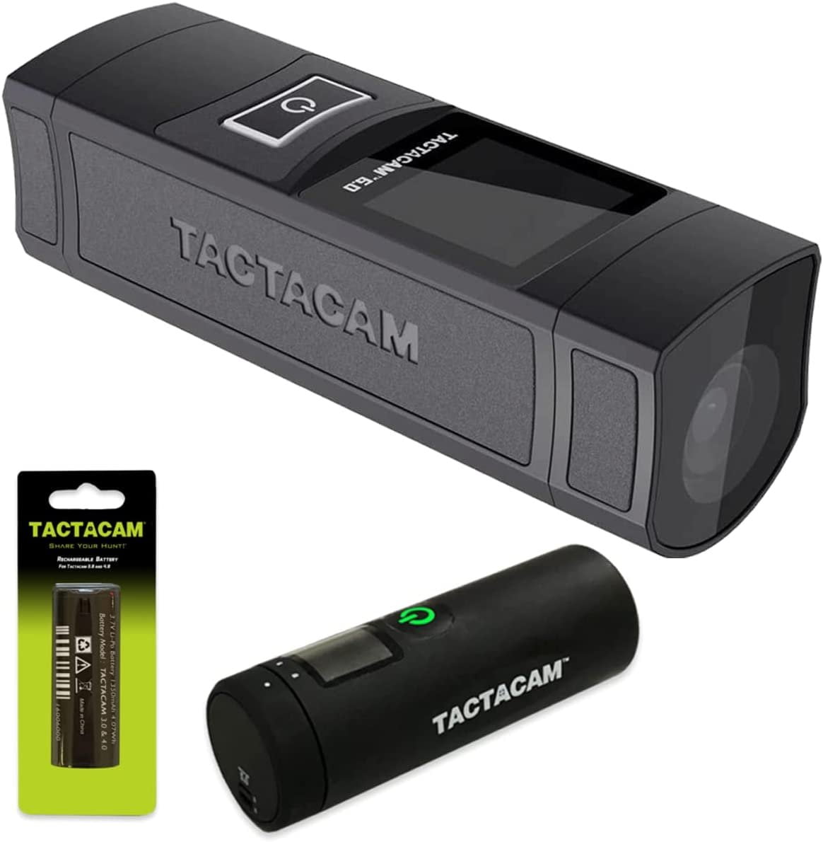 TACTACAM 6.0 Action Camera, 4k 60 FPS, 8X Zoom, Waterproof, Integrated ...