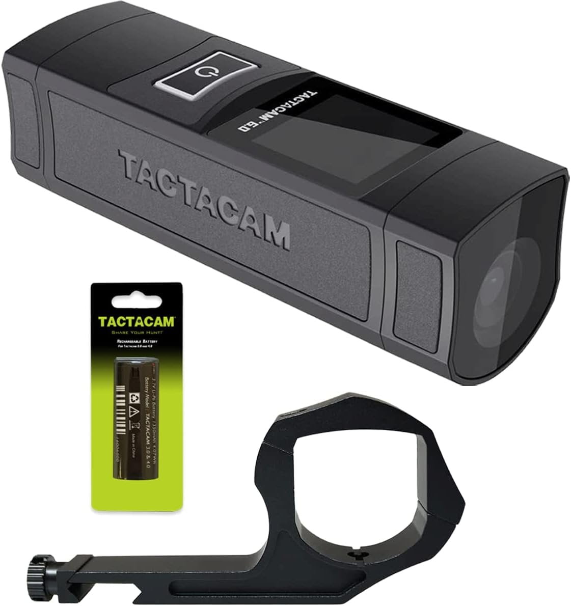 TACTACAM 6.0 Action Camera, 4k 60 FPS, 8X Zoom, Waterproof, Integrated Image Stabilization, One ...
