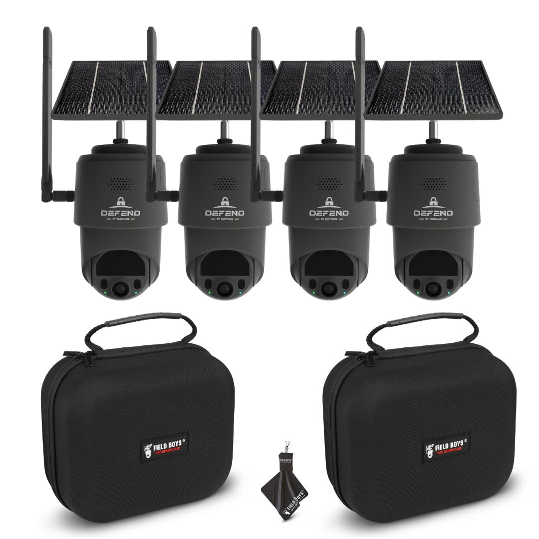 TACTACAM Defend 360 Cellular Security Camera, 4K Photos, 1080p Video ...