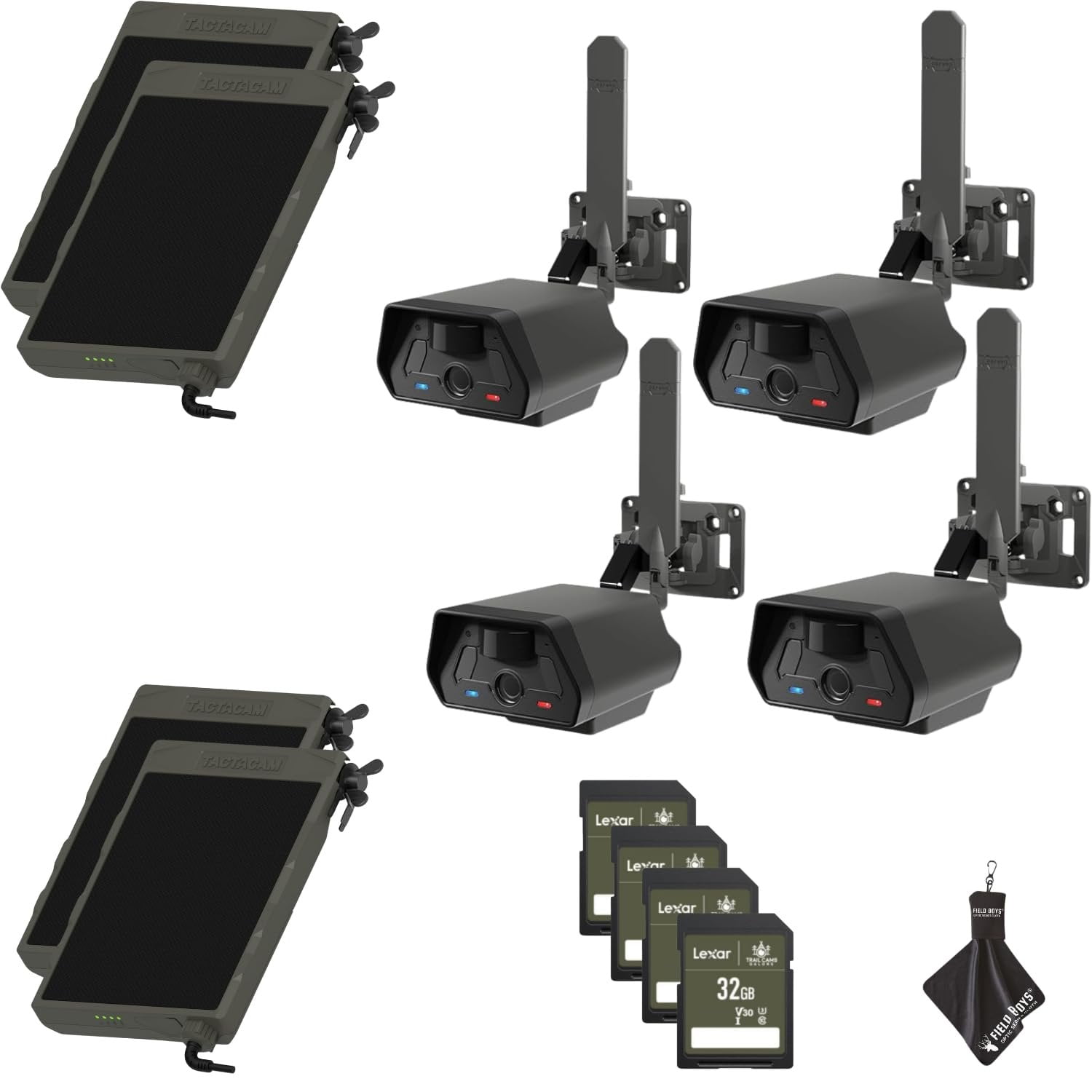 TACTACAM Defend Cellular Security Camera - No WiFi Required - Motion ...