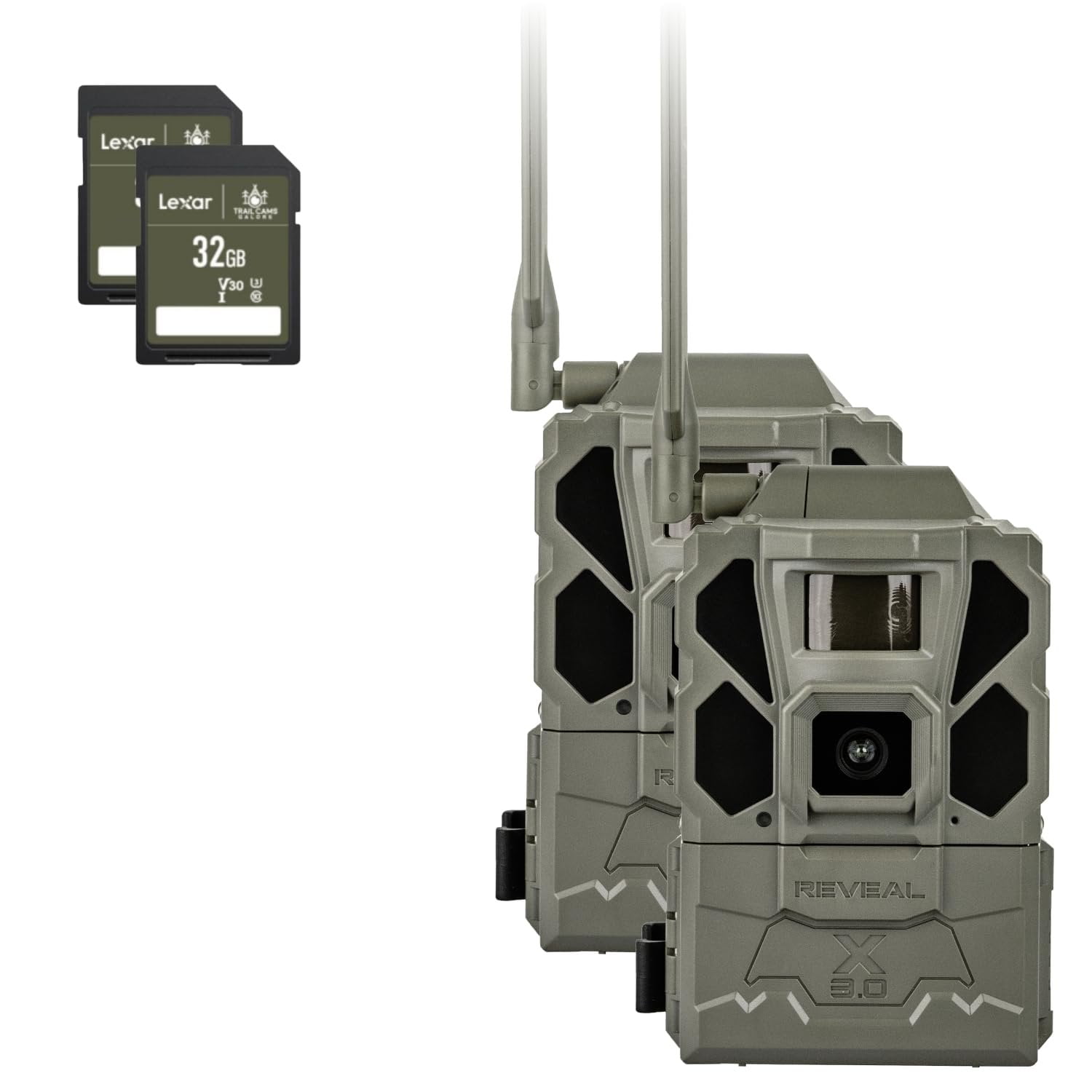 TACTACAM REVEAL X 3.0 Cellular Trail Camera - Multi Carrier, HD Photos ...
