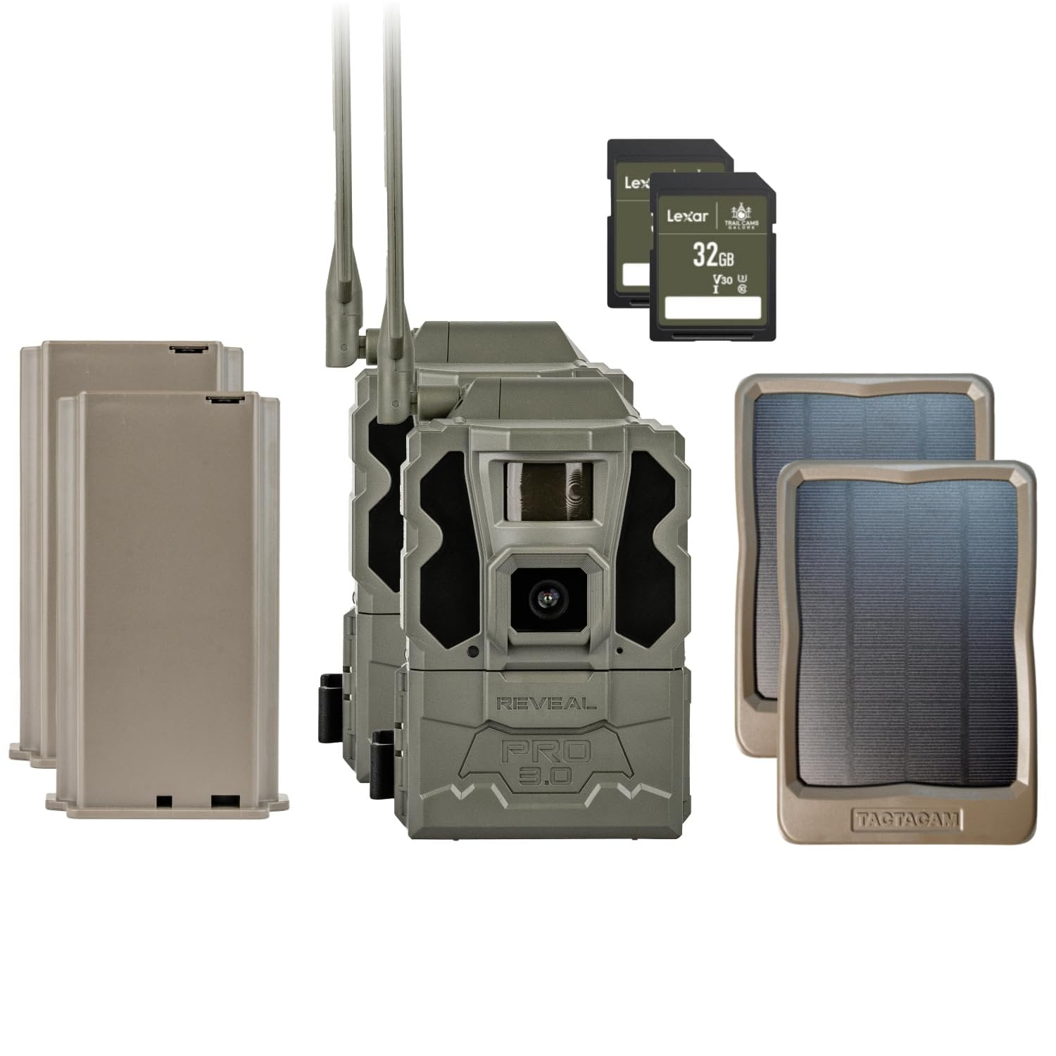 TACTACAM Reveal Pro 3.0 Cellular Trail Camera - Multi-Cellular Network ...