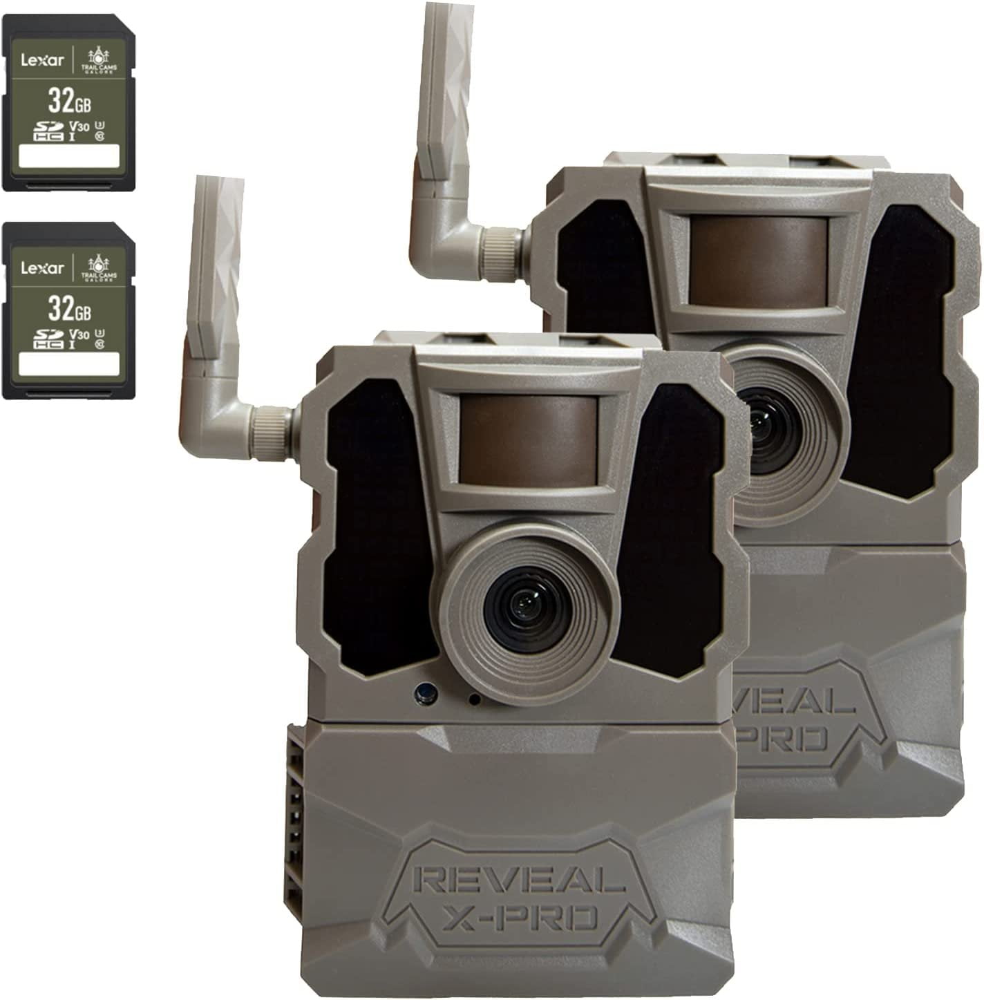 Tactacam Reveal X Pro Cellular Trail Camera, GPS, LCD, HD Photo Video, 2 Pack - Walmart.com