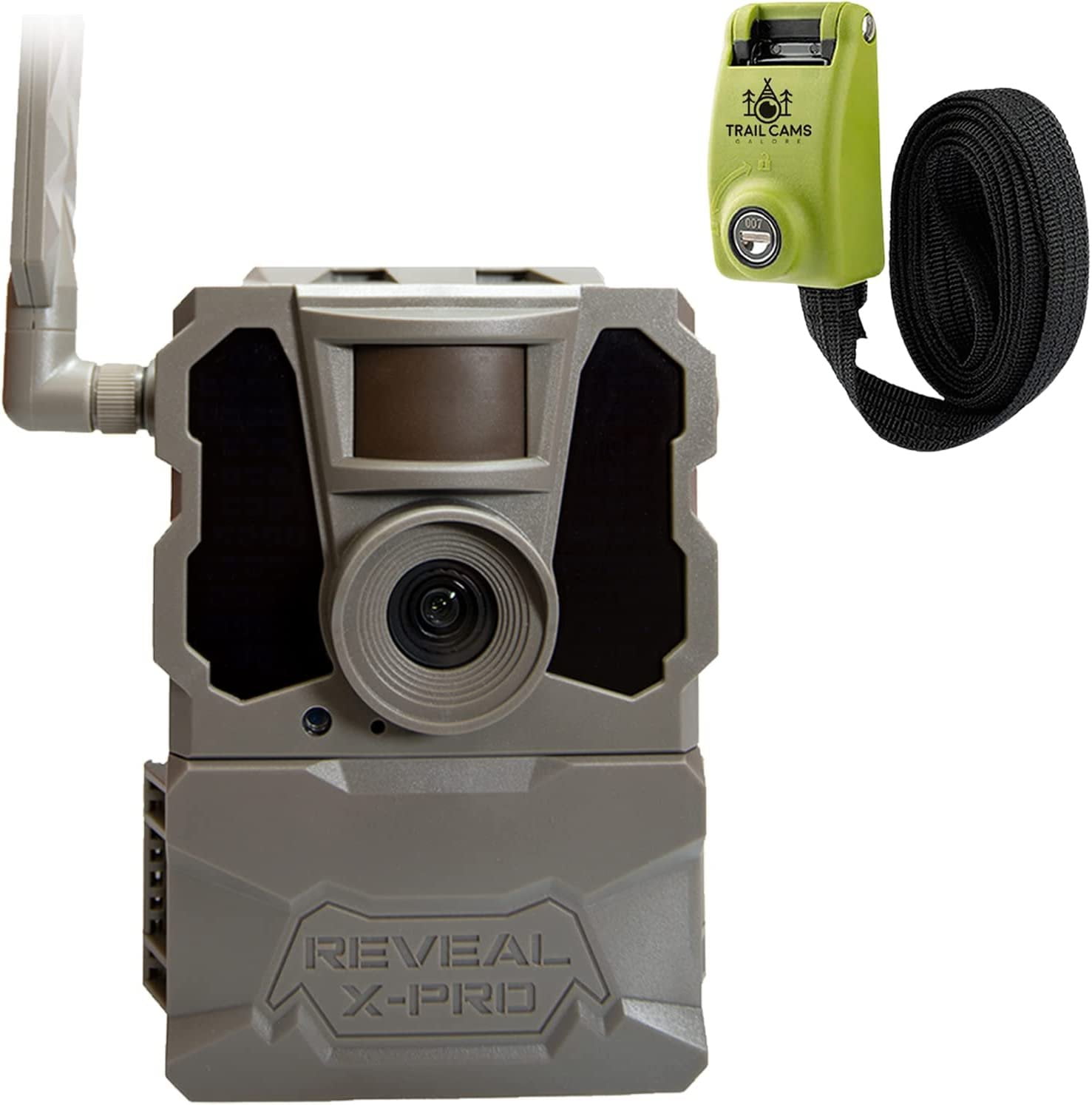 TACTACAM Reveal X PRO Cellular Trail Cam, Verizon/AT&T, No Glow, GPS, HD Photo/Video, Steel ...
