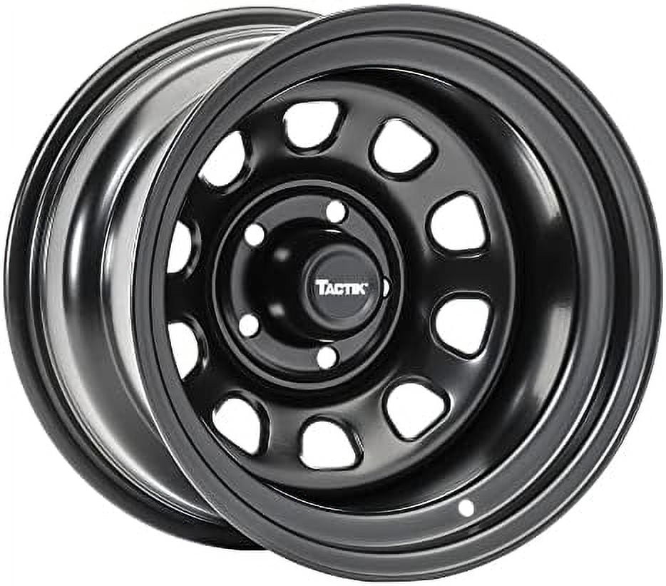 TACTIK D Window 15 Inch 15x8 Wheel - 5x4.5 / 5x114.3 Bolt Pattern (-12 ...
