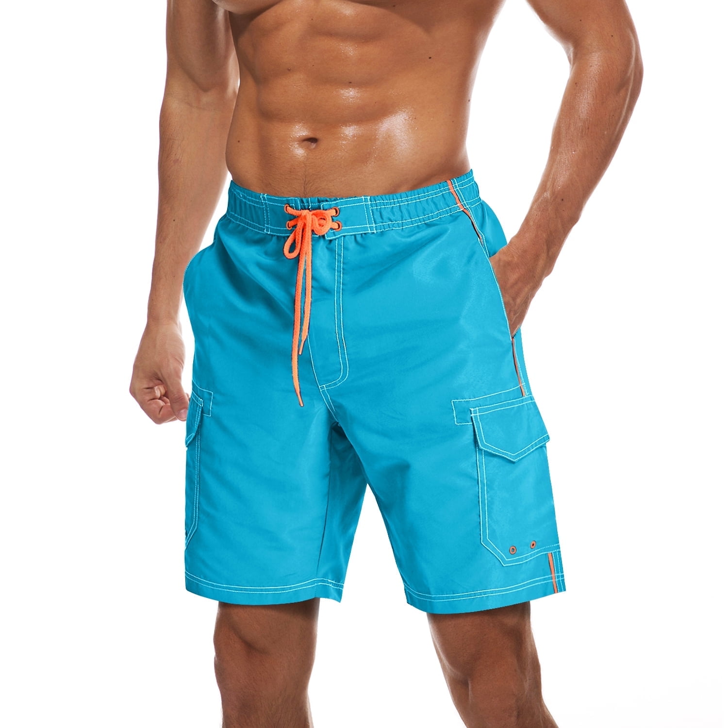 TACVASEN Mens Swim Trunks Casual Comofrtable Summer Shorts Daily Summer ...