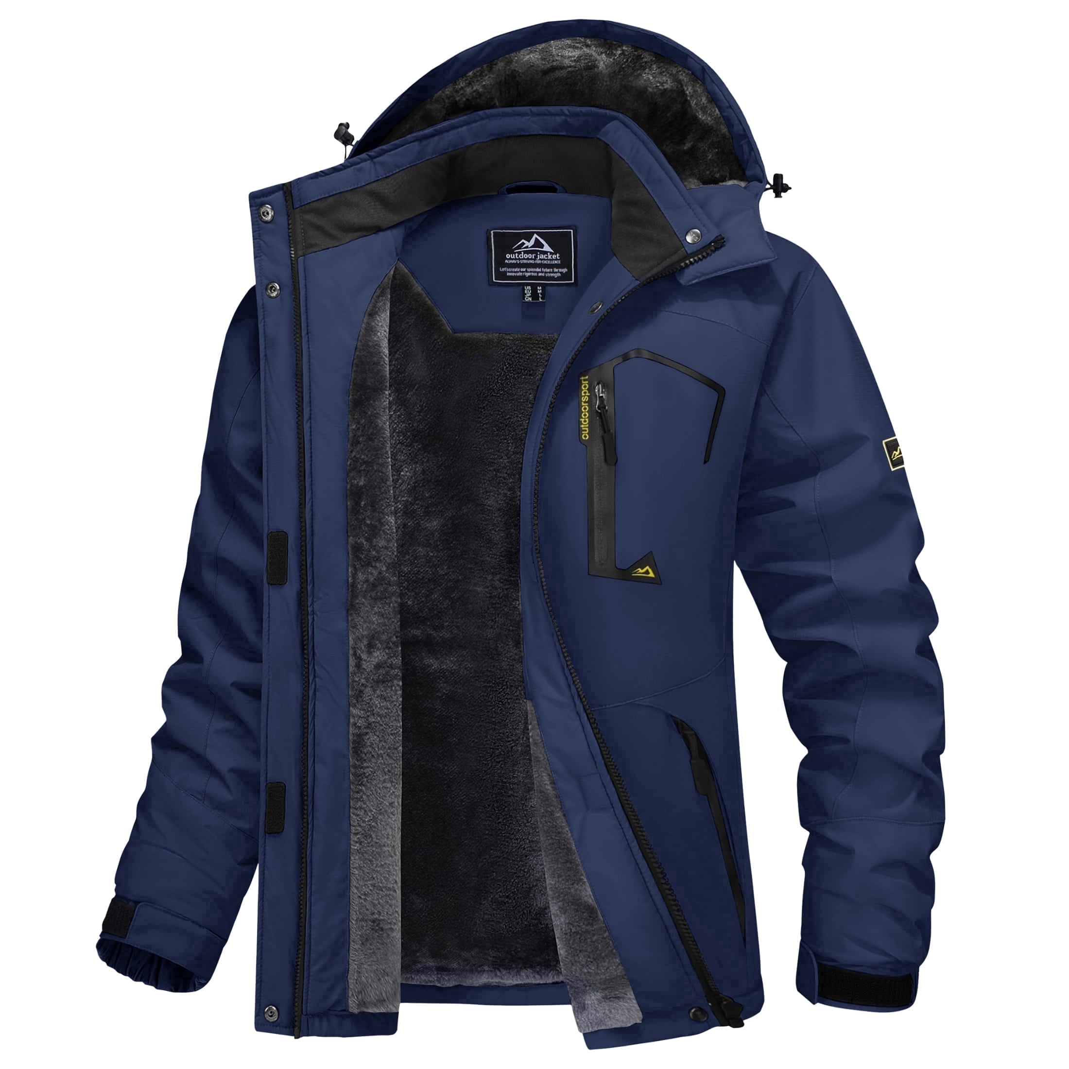 TACVASEN Women's Winter Jackets Ski Waterproof Windproof Warm Coats ...