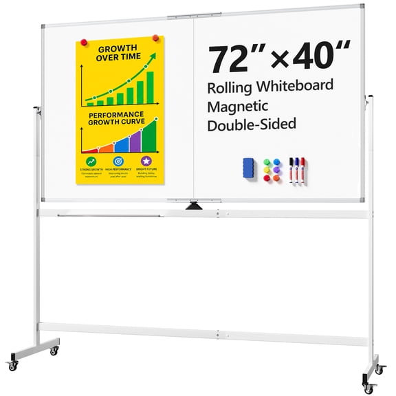 Large Whiteboards Wheels