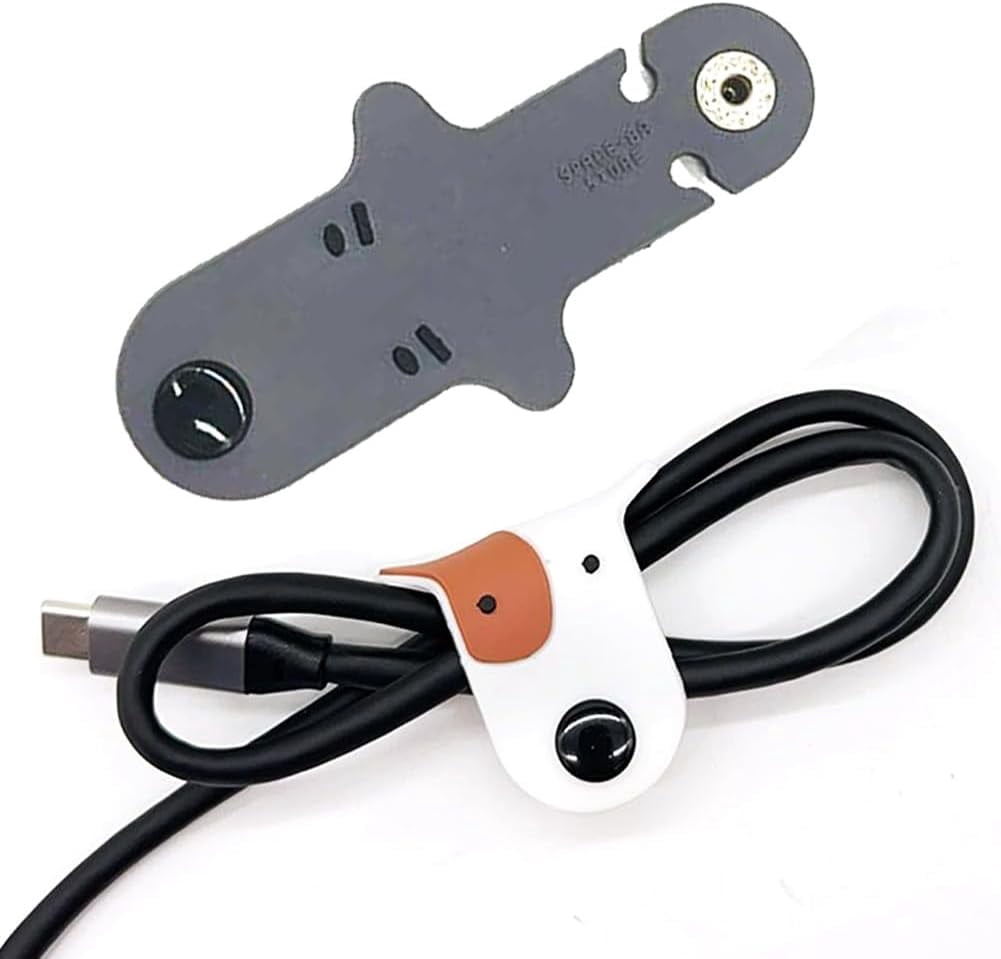 TACYKIBD 2-Pack Dog-Shaped Cord Organizer for Earbuds, Headphones, and ...