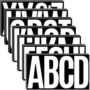 Extra Large Alphabet Stickers