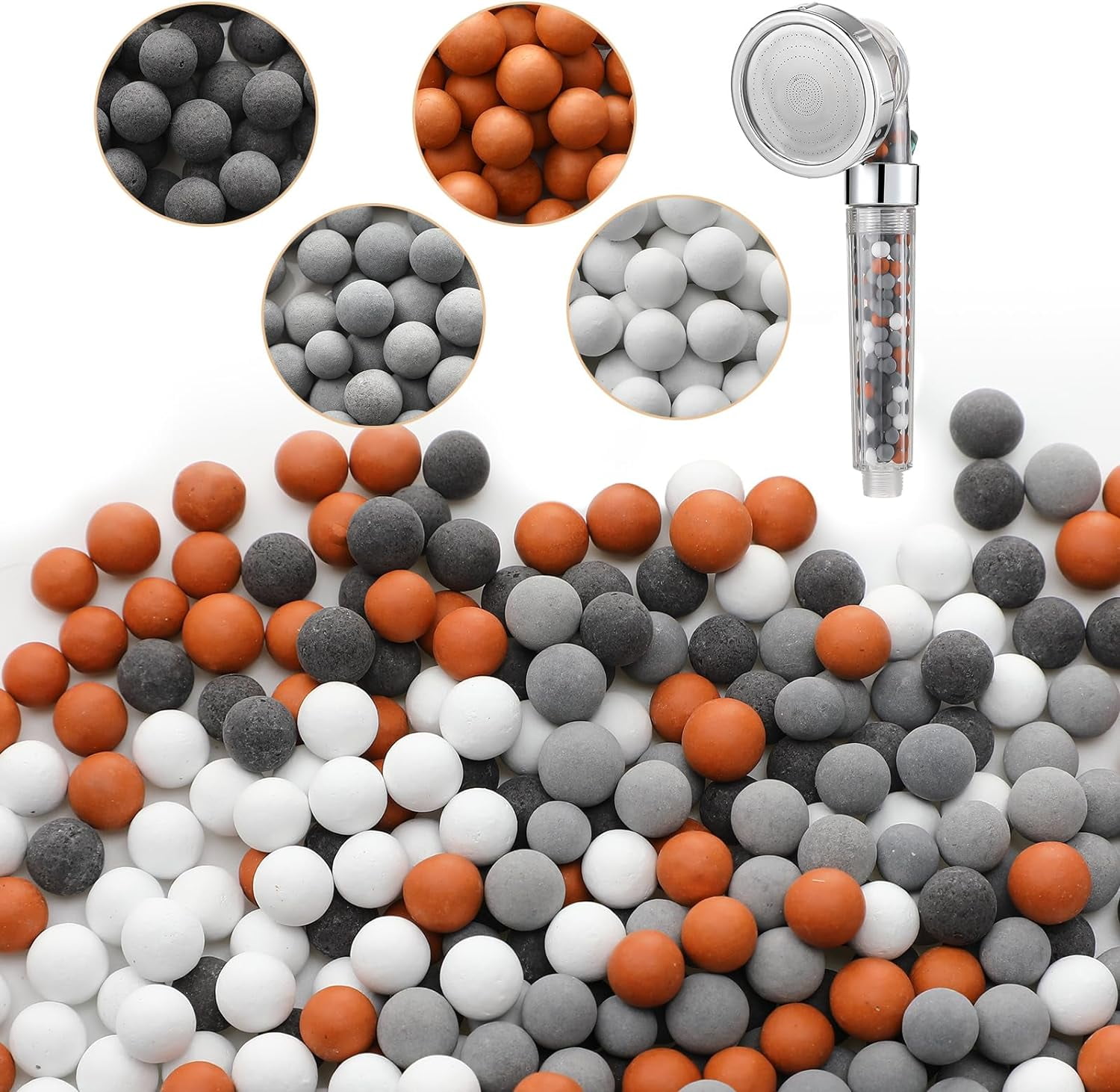 ‎TACYKIBD Replacement Anion Mineral Bead Stone Ball, Purifying Water ...