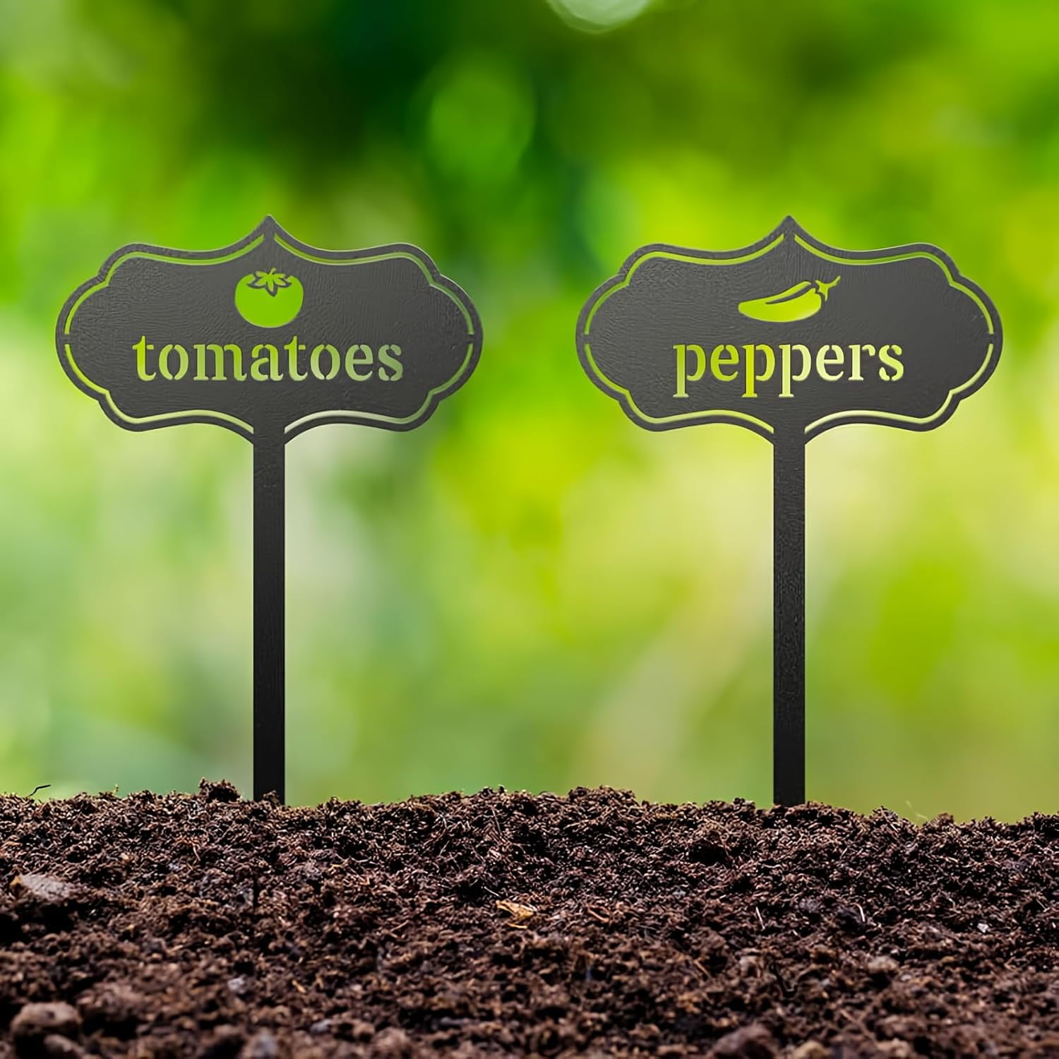 ‎TACYKIBD Seed Plant Markers - Indoor/Outdoor Herb Garden Stakes ...