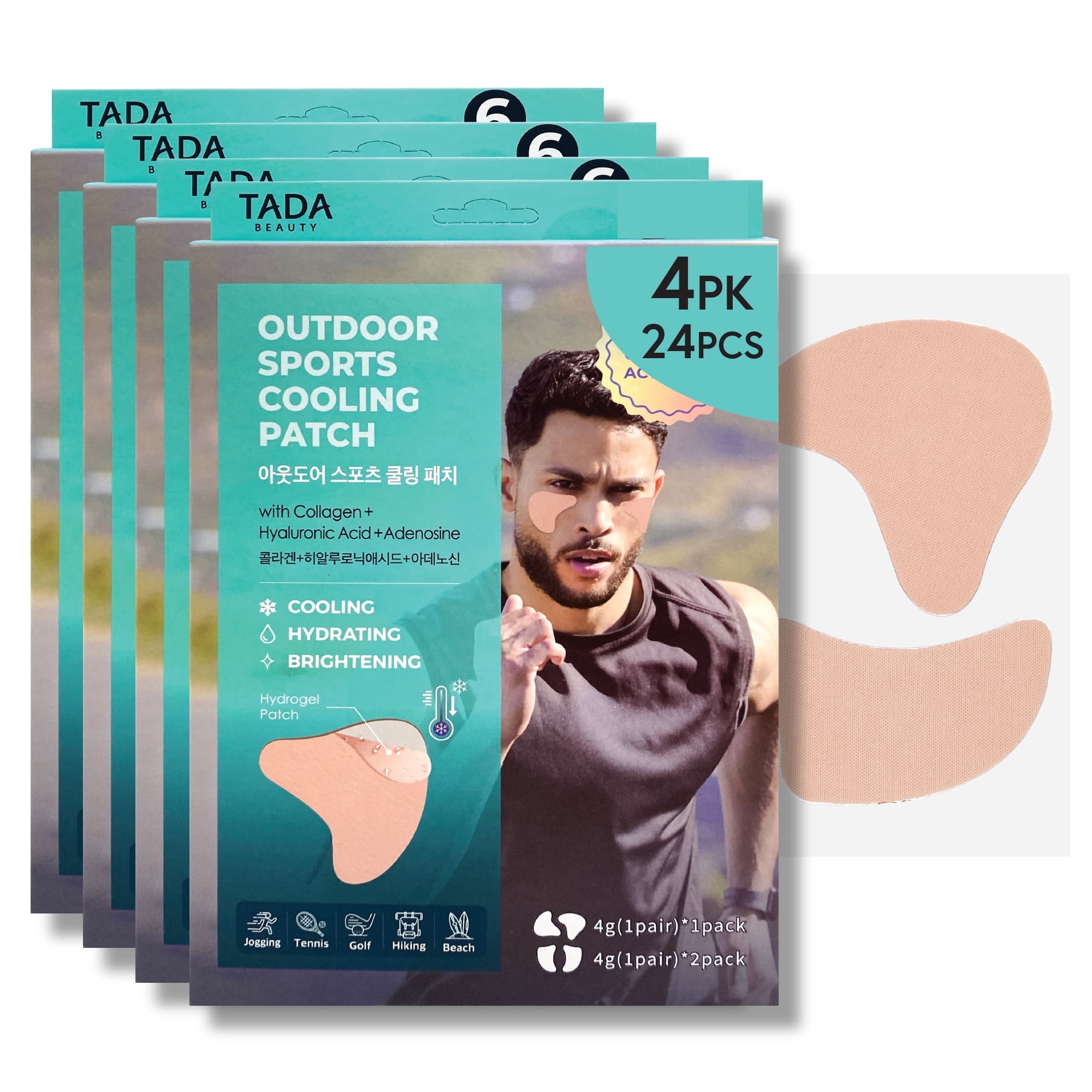 TADA Sun Patch, Reusable Under Eye UV Protection for Golf, Hiking ...