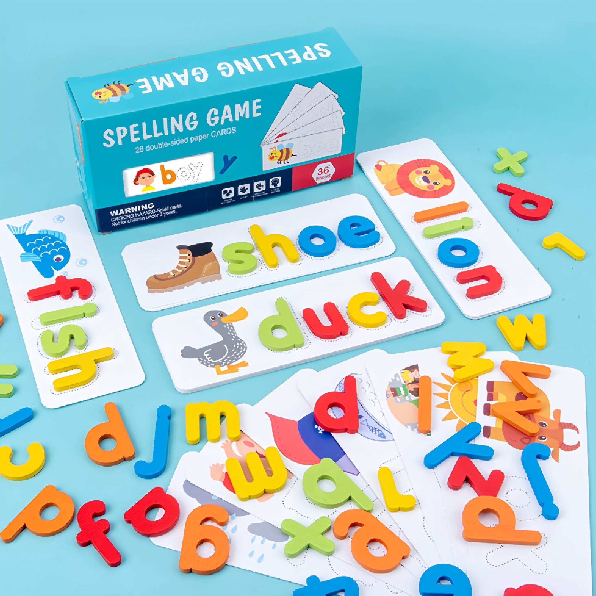 TAETOE Alphabet ABC Learning Educational Toys for 2 3 4 5 Years Old ...