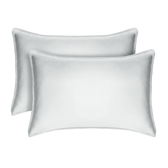 TAFTS 2-Pack Standard Bamboo Pillowcases - 100% Viscose, 400TC, Silk ...