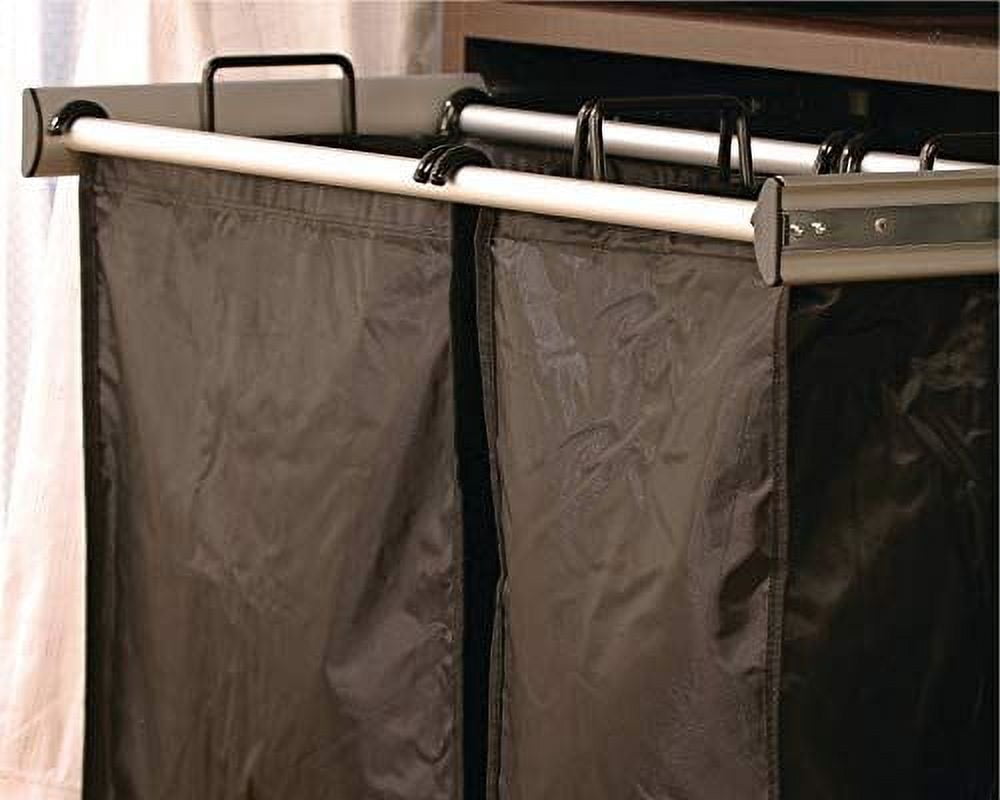 TAG Hardware Full Extension Pullout Laundry Hamper with Removable Bag(s ...