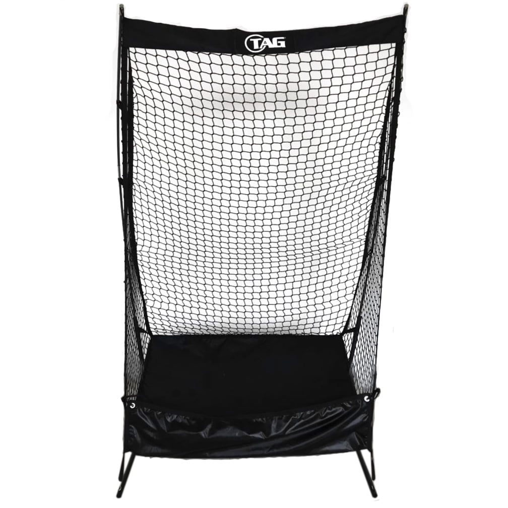 TAG Sideline Punt/Kick Portable Warm-Up Kicking Net Heavy Duty Netting ...