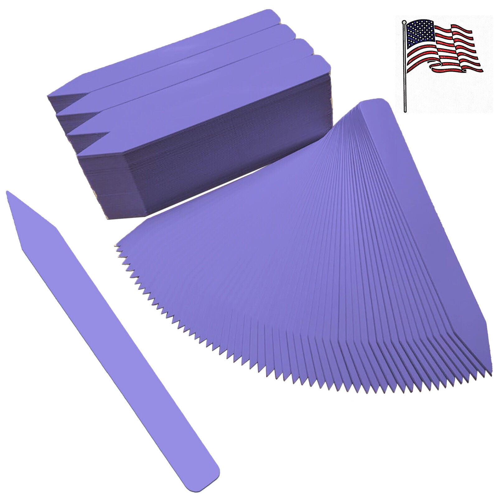 TAGKRAFTERS 6" x 5/8" Lavender Premium Pot Stakes - 500 Pcs - Plastic ...
