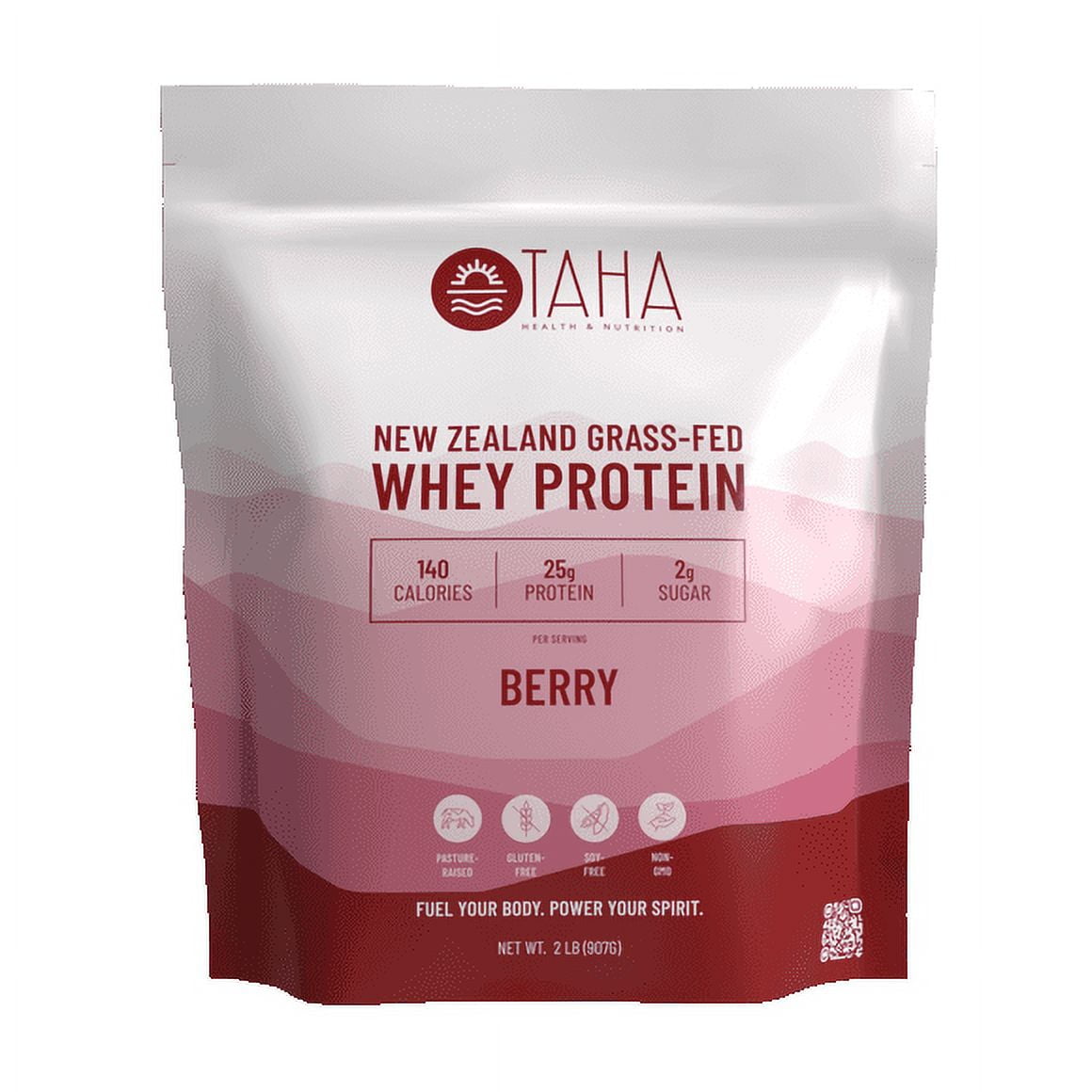 TAHA Health & Nutrition Berry flavored Whey Protein Concentrate Powder ...