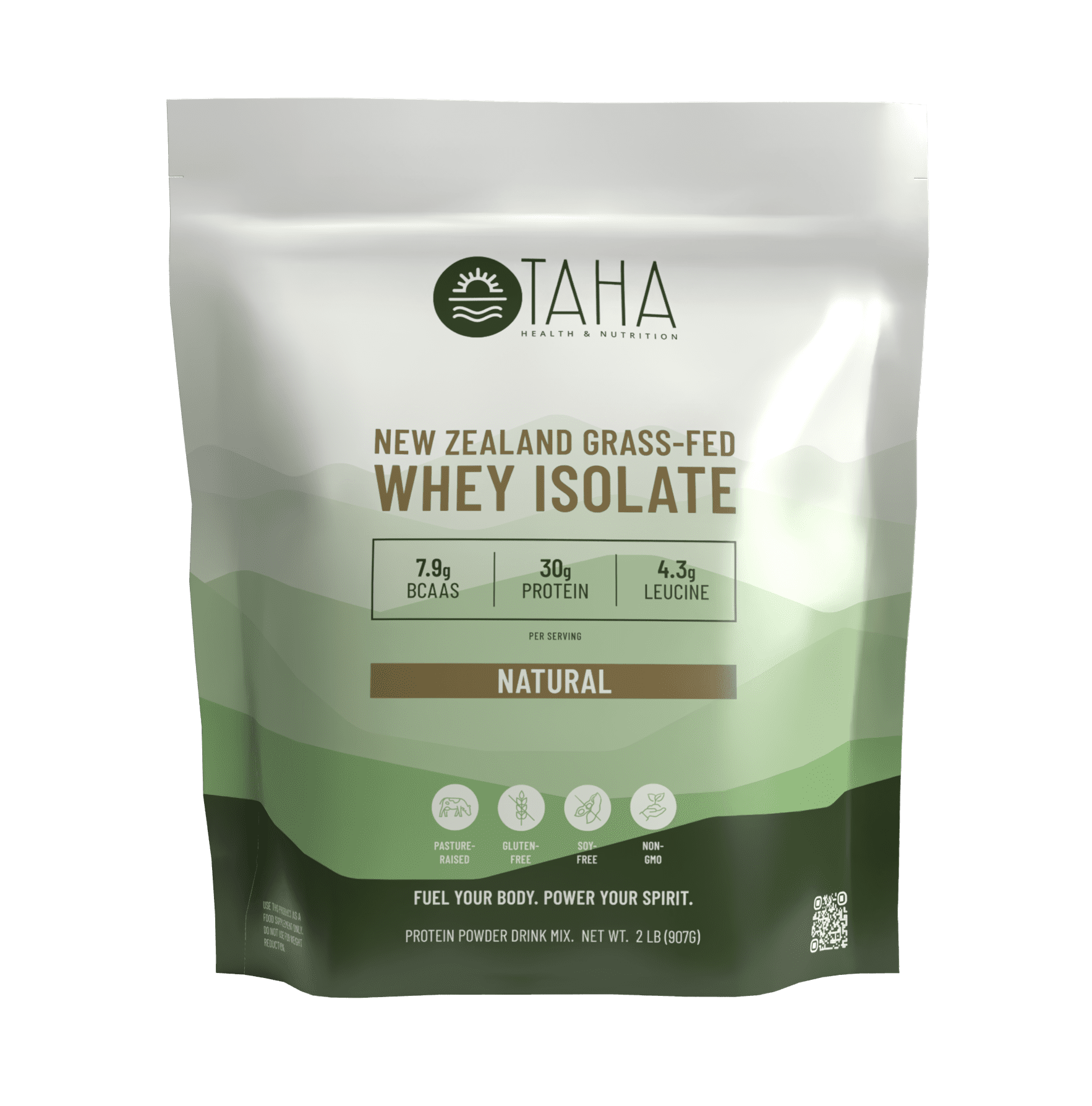 TAHA Whey Isolate - Natural/Unflavored, 2LB Pouch - Walmart.com
