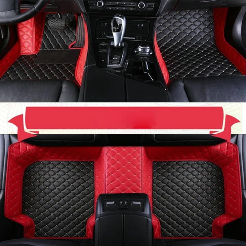 TAHALICustom Colors Car Floor Mats Black Pink for 99.9% Sedan SUV ...