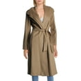 Tahari Womens Elliott Wool Blend Dressy Trench Coat - Walmart.com