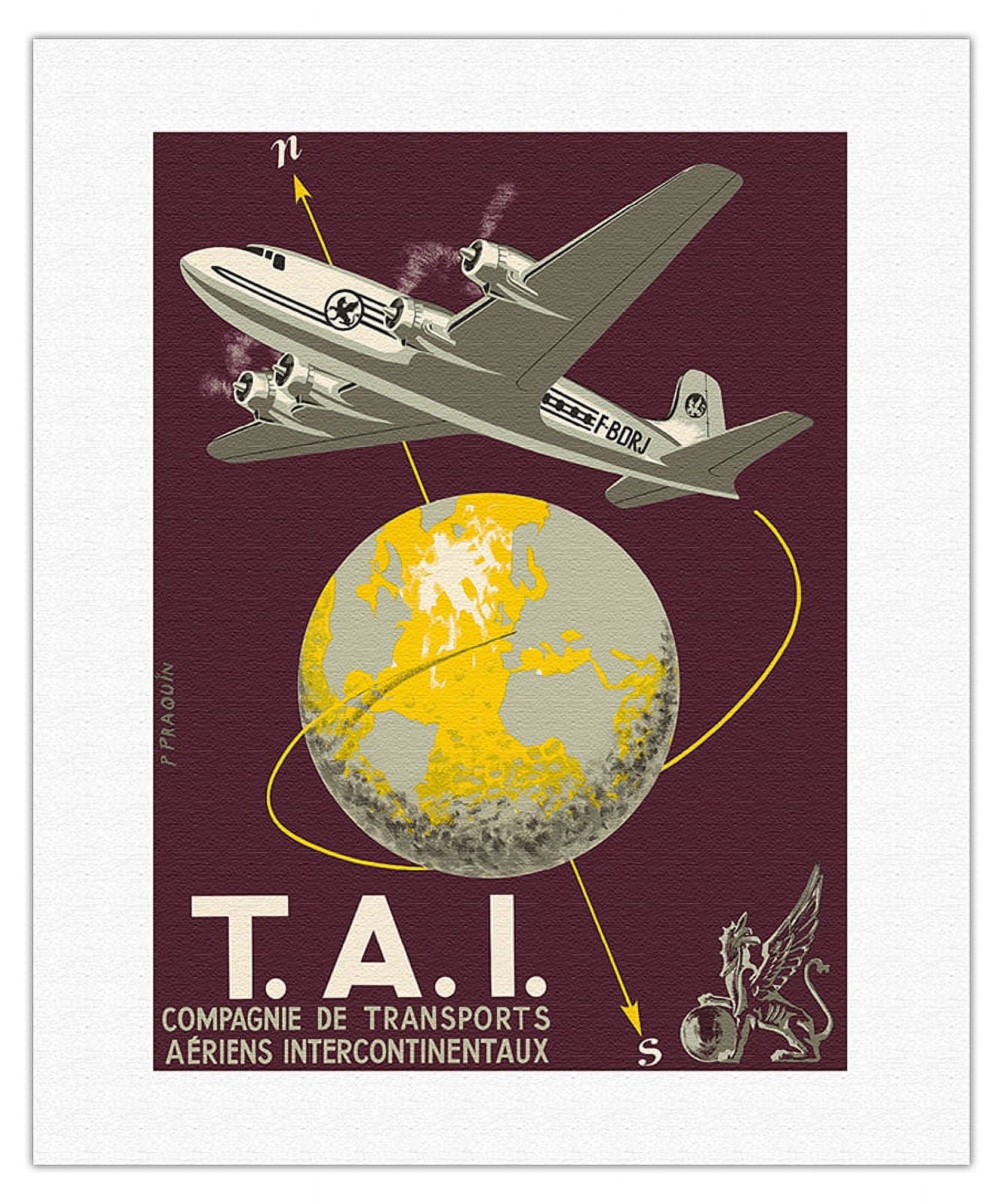 TAI Airline (Transports Aériens Intercontinenteaux) - Douglas DC-4E ...