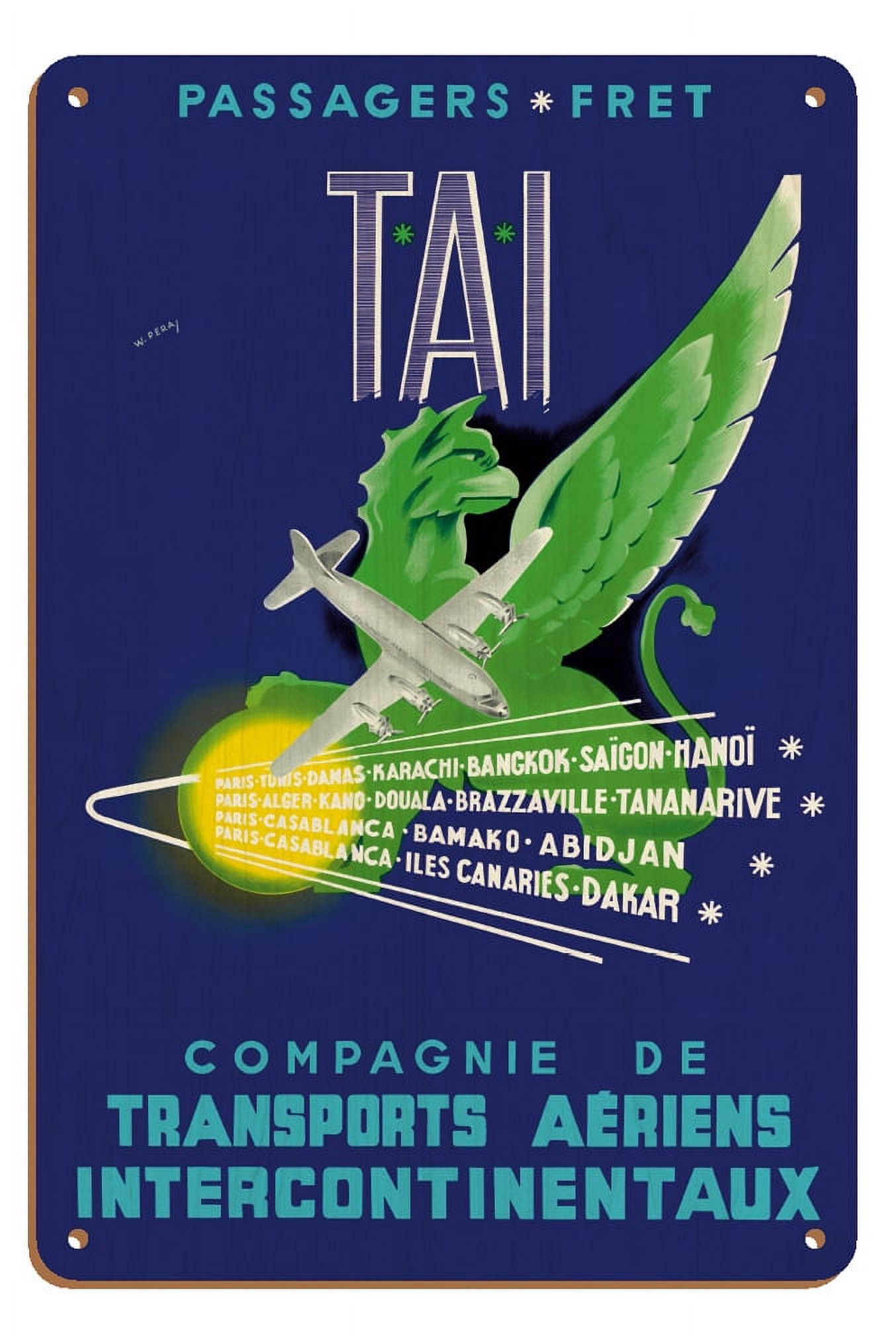 TAI Airline (Transports Aériens Intercontinenteaux) - Passengers and ...