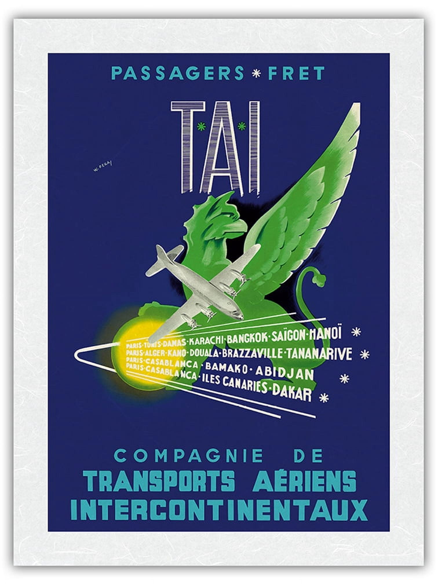 TAI Airline (Transports Aériens Intercontinenteaux) - Passengers and ...