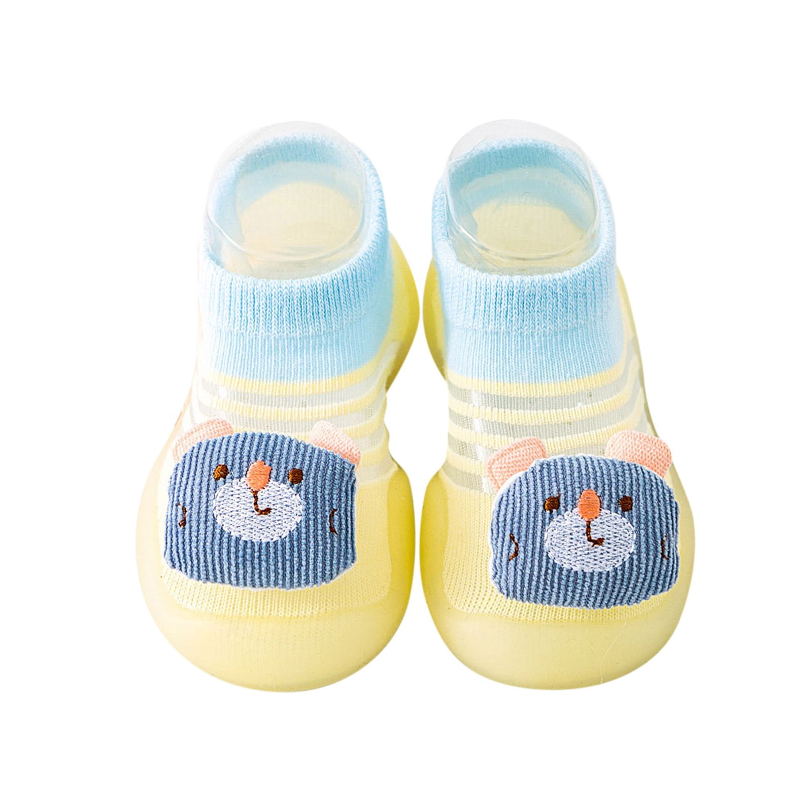 TAIAOJING Baby Boy Girls Sock Shoes Toddler Cute Bear Pattern Children ...