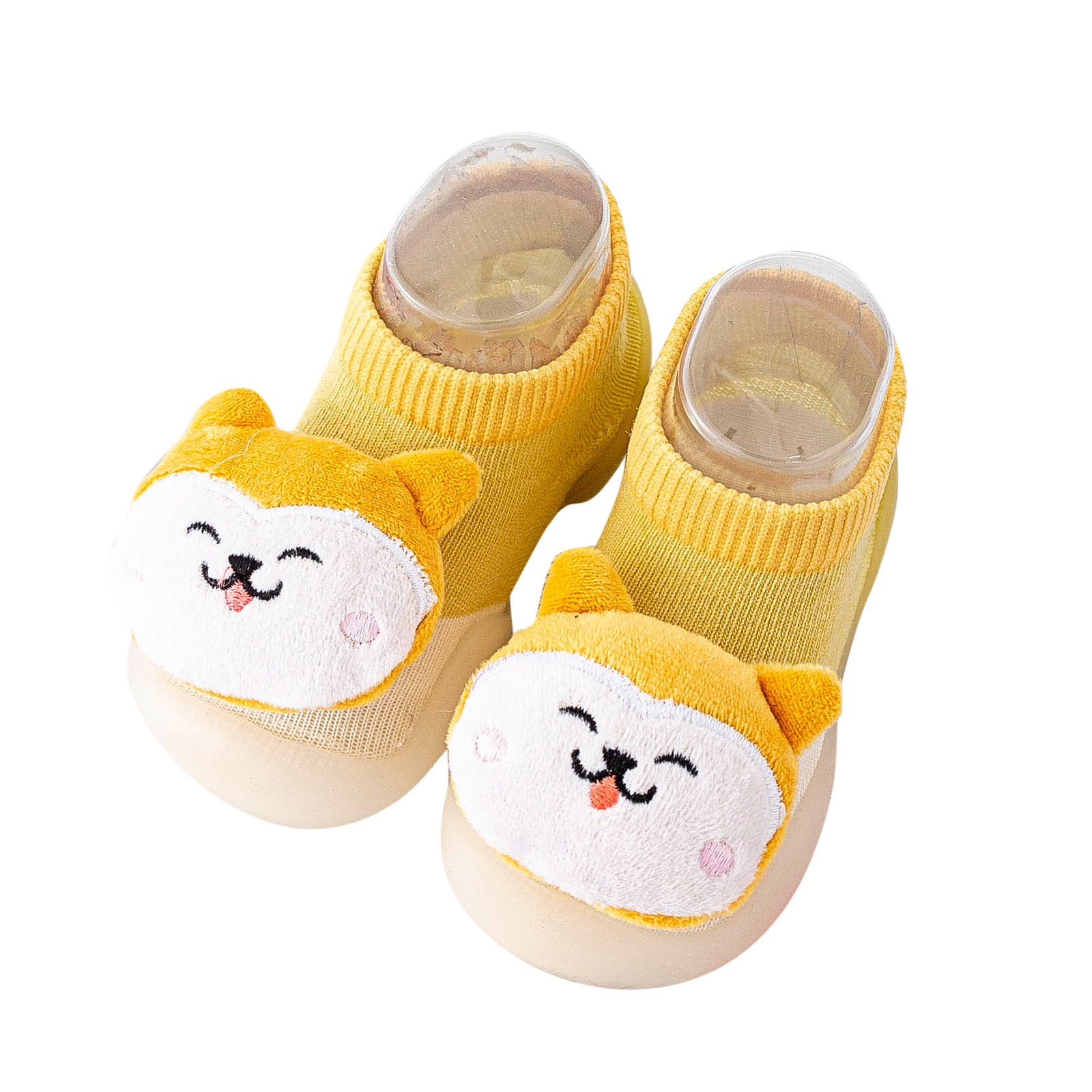 TAIAOJING Baby Boy Girls Sock Shoes Toddler Cute Dinosaur Puppy Pattern ...