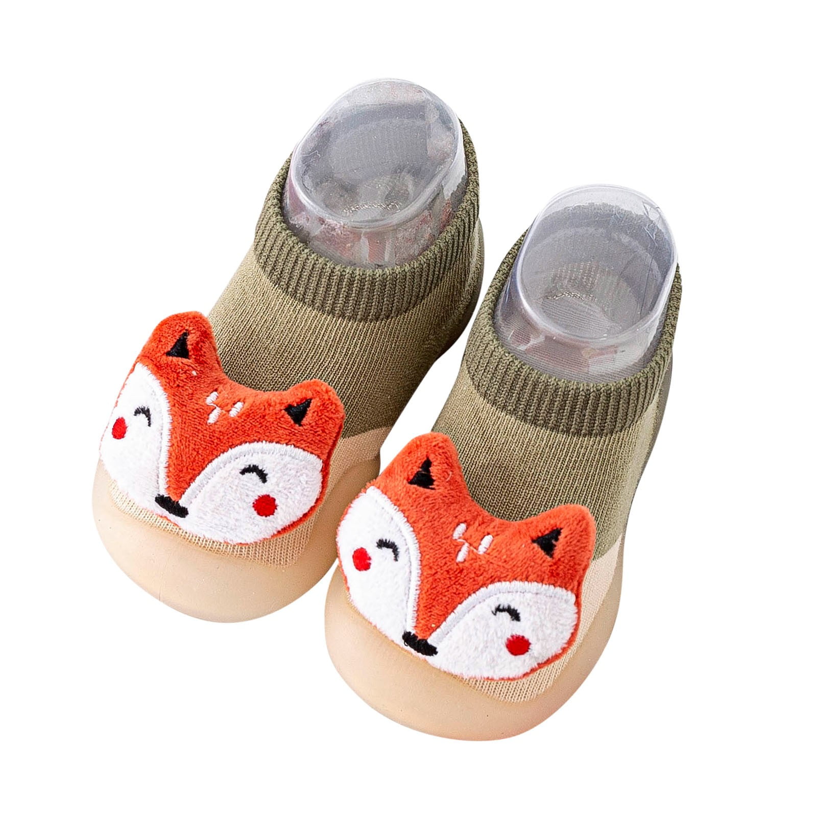 TAIAOJING Baby Boy Girls Sock Shoes Toddler Cute Dinosaur Puppy Pattern ...