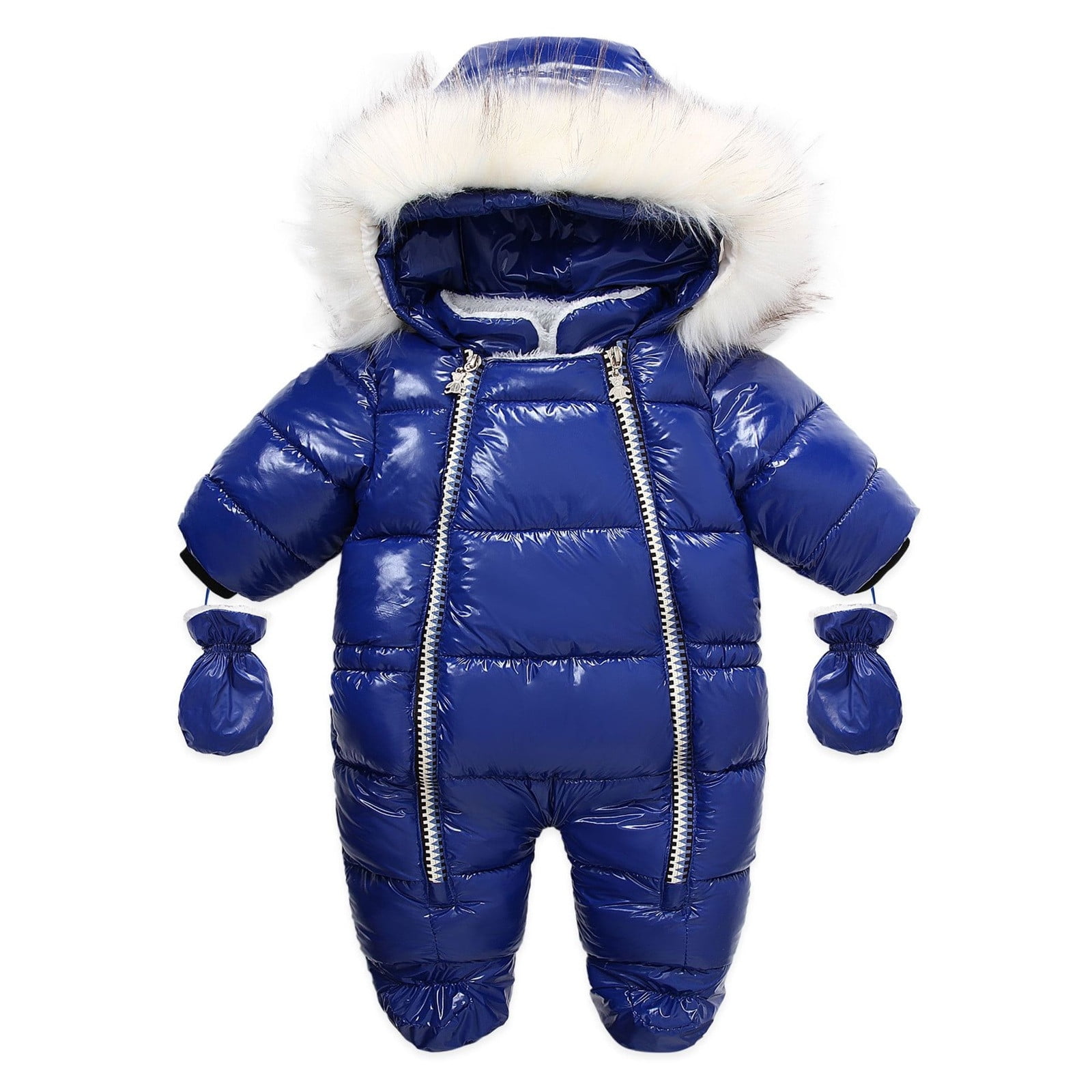 TAIAOJING Toddler Girls Boys Hoodies Snowsuit Romper Jacket Baby Girl Boy Winter Cute Coat ...