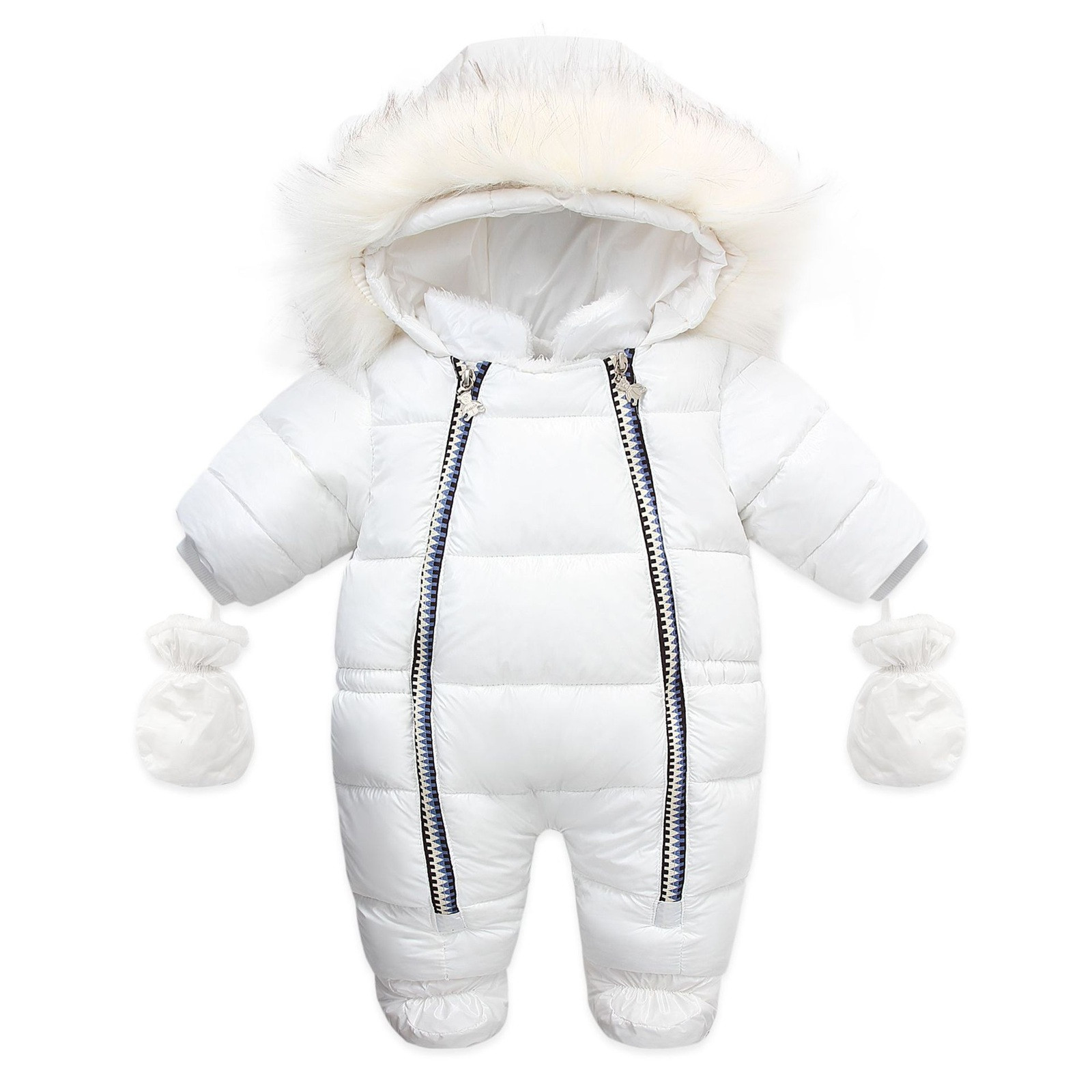 TAIAOJING Baby Girl Boy Snowsuit Baby Girl Boy Winter Snowsuit Toddler Jacket Clothes Zipper ...