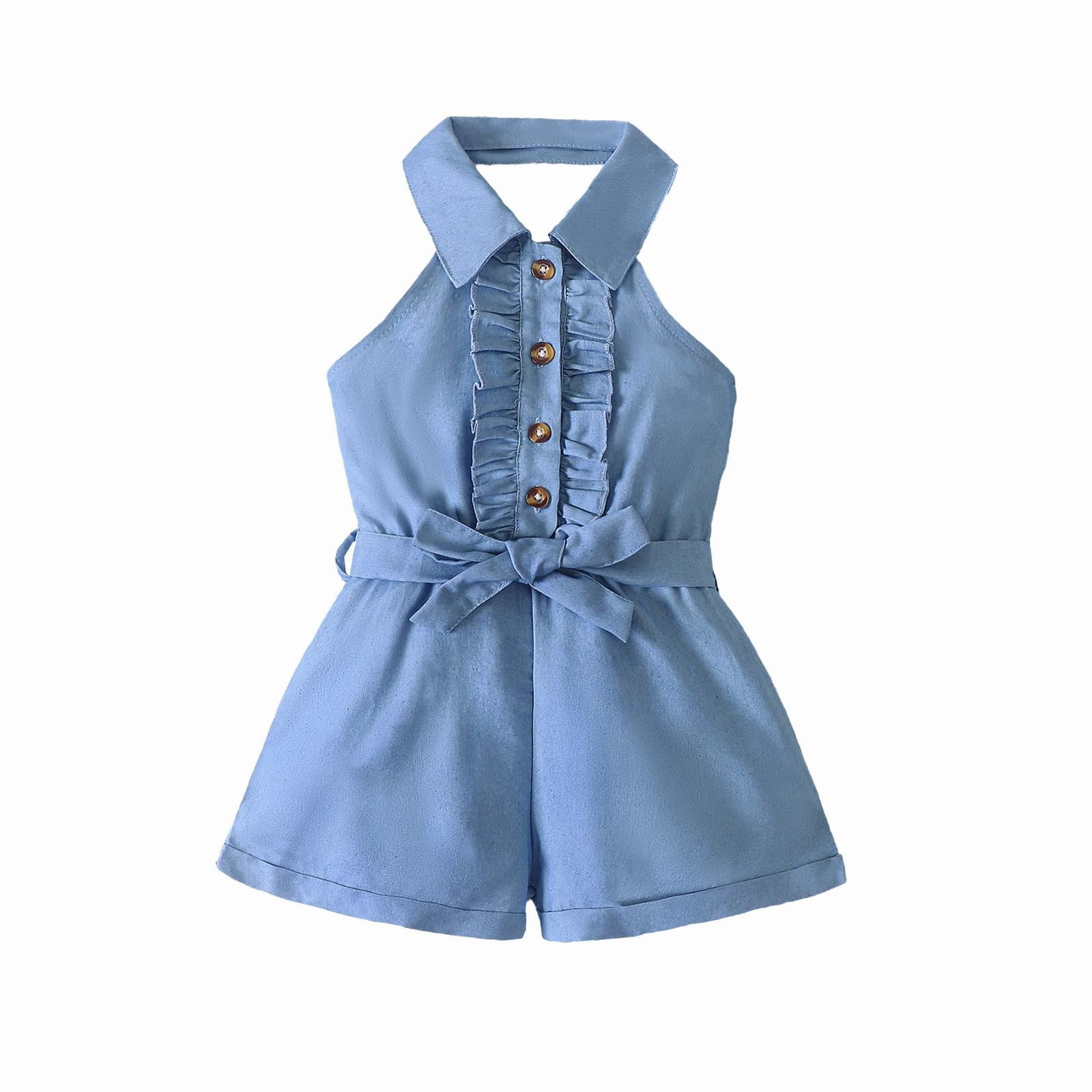 TAIAOJING Baby Girls Summer Outfit Small And Medium Sized Children's ...